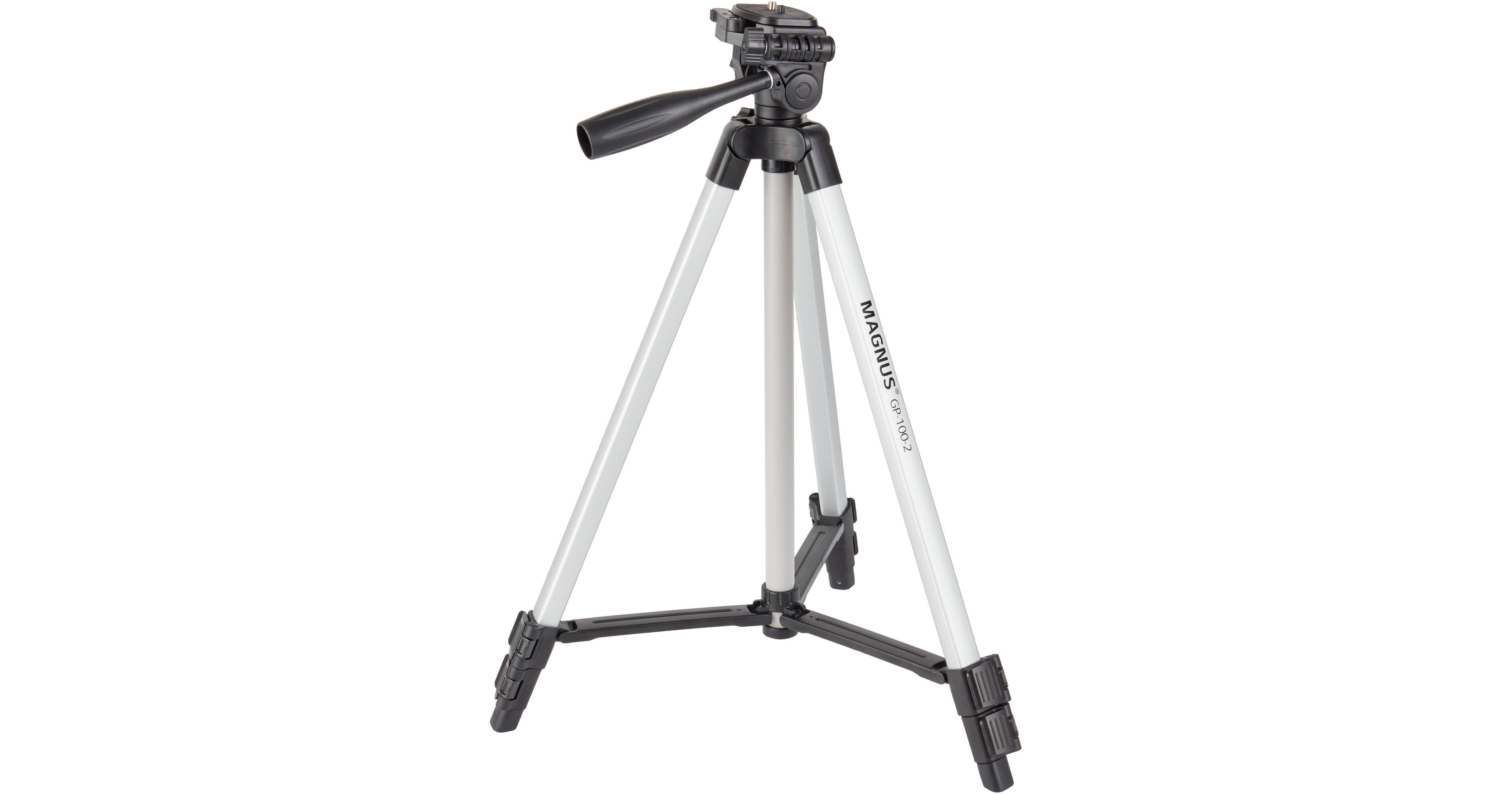 Magnus GP-100-2 Aluminum Tripod with Pan Head GP-100-2 B&H Photo