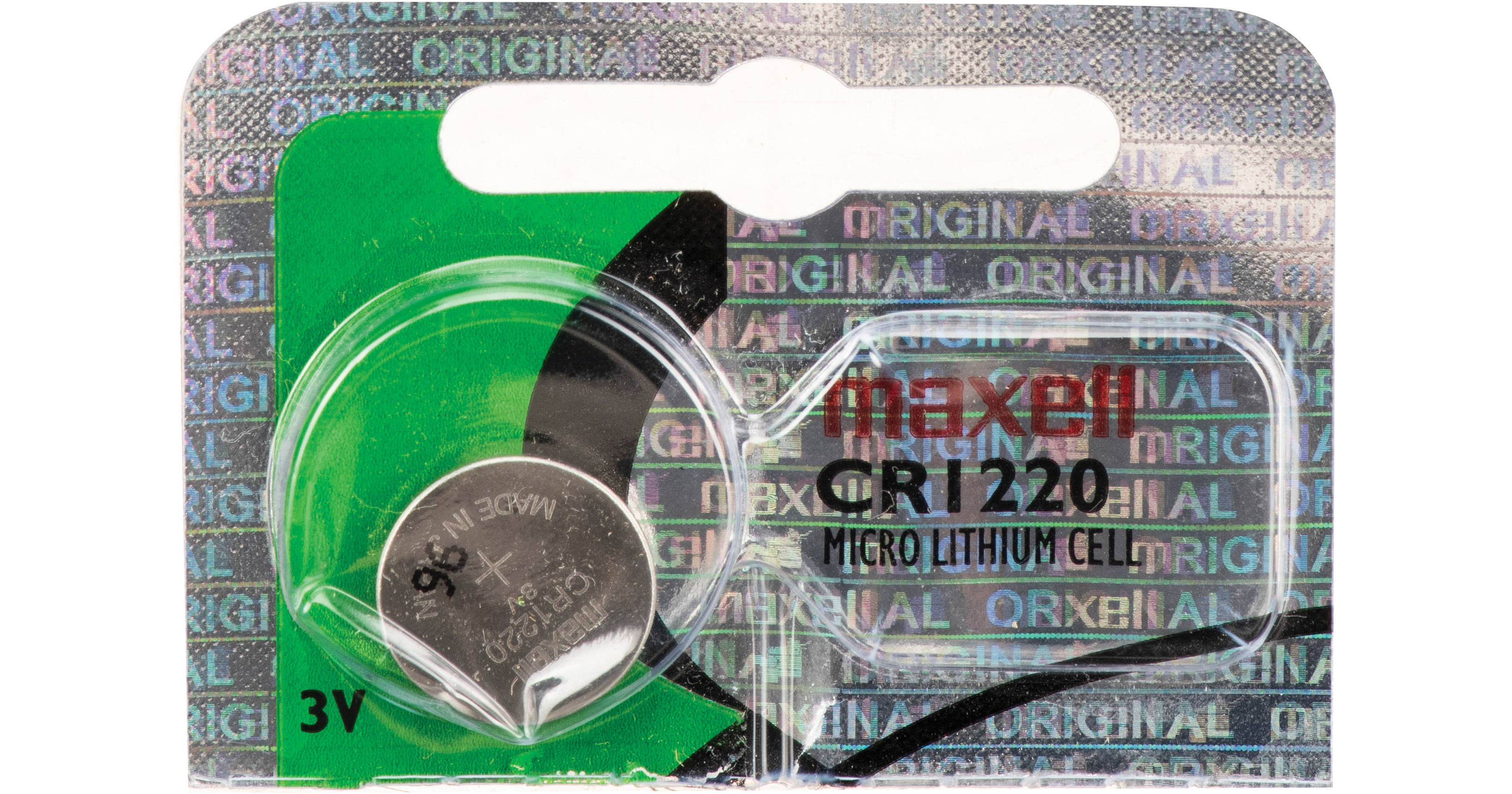 Maxell CR1220 3V Lithium Coin Battery 469 B&H Photo Video