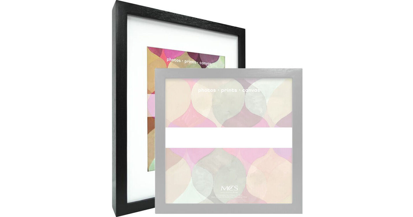 MCS 12 x 12" Wood Art Frame (Black) 47562 B&H Photo Video
