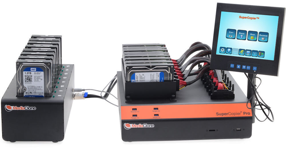 MediaClone SuperCopier Desktop Gen 3 Drive Duplicator SCD-0007