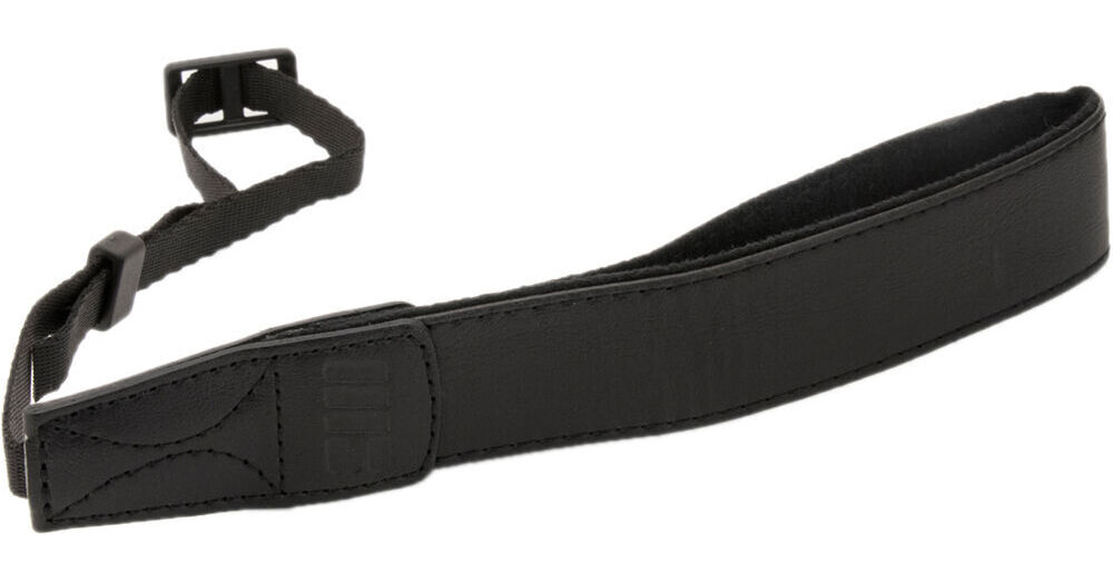 MegaGear PU Leather Wrist Strap (Black) MG1410 B&H Photo Video