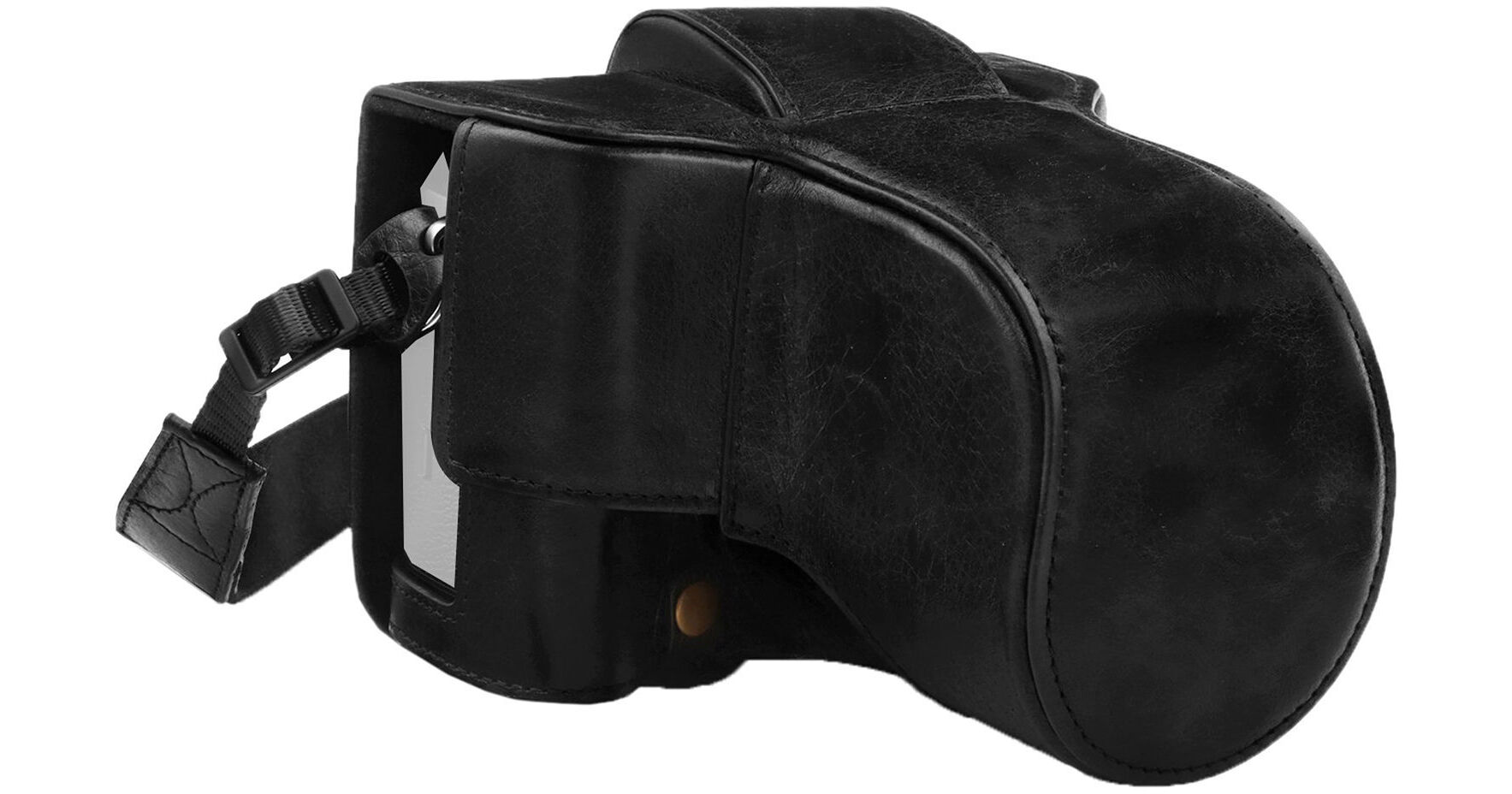 MegaGear Ever Ready Leather Case & Strap for Fujifilm X-T3