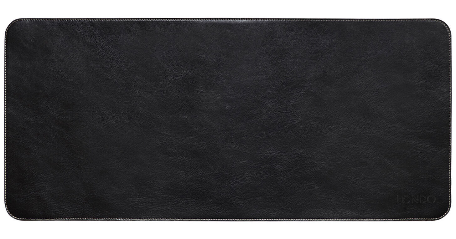 Londo Genuine Leather Extended Mouse Pad (Black) OTTO270 B&H