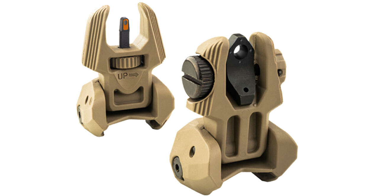 Meprolight FRBS Flip-Up Backup Sights with Hyper-Bright 403440
