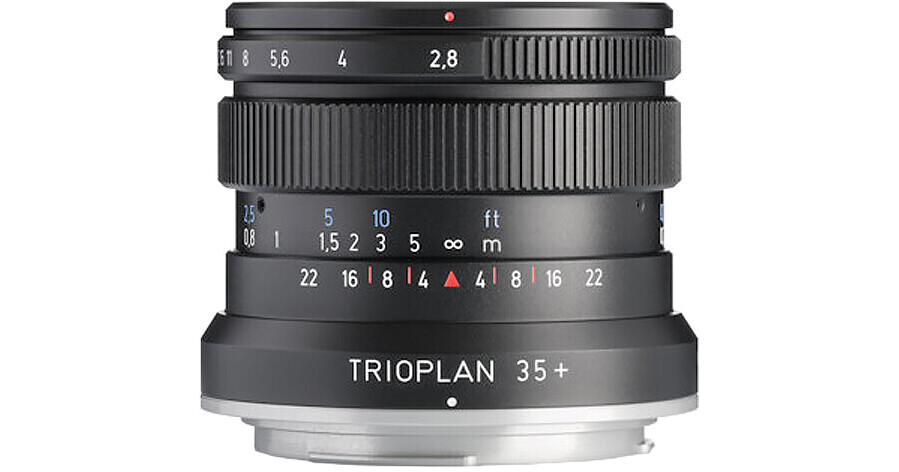 Meyer-Optik Gorlitz Trioplan 35mm f/2.8 II Lens MOG3528IILR B&H