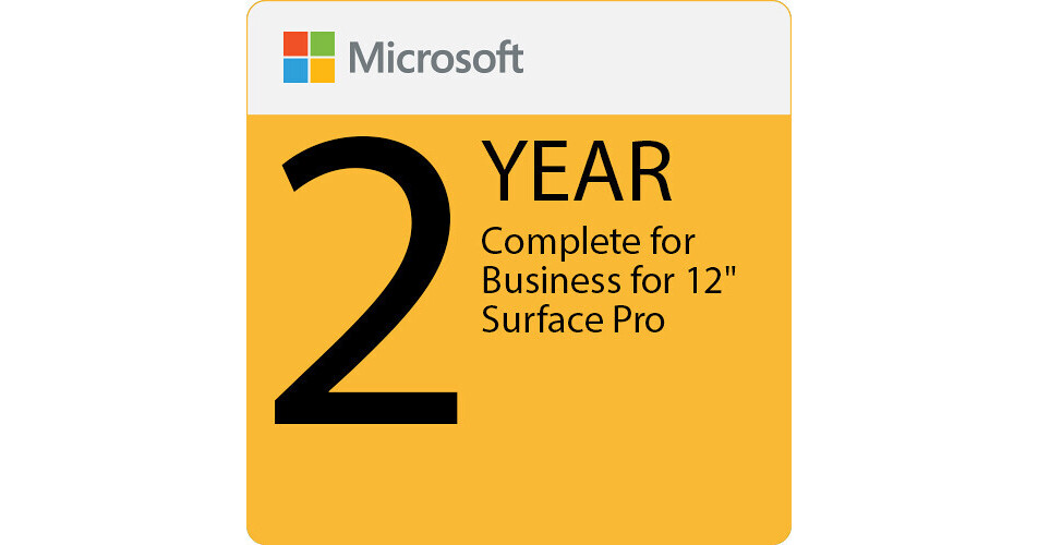 Microsoft 2-Year Complete for Business for 12" Surface EP2-31002