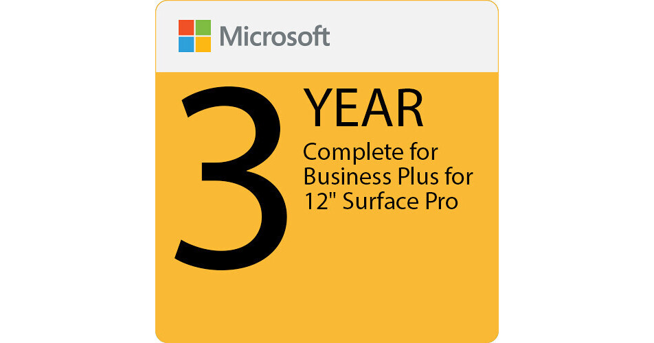 Microsoft 3-Year Complete for Business Plus for 12" EP2-31052