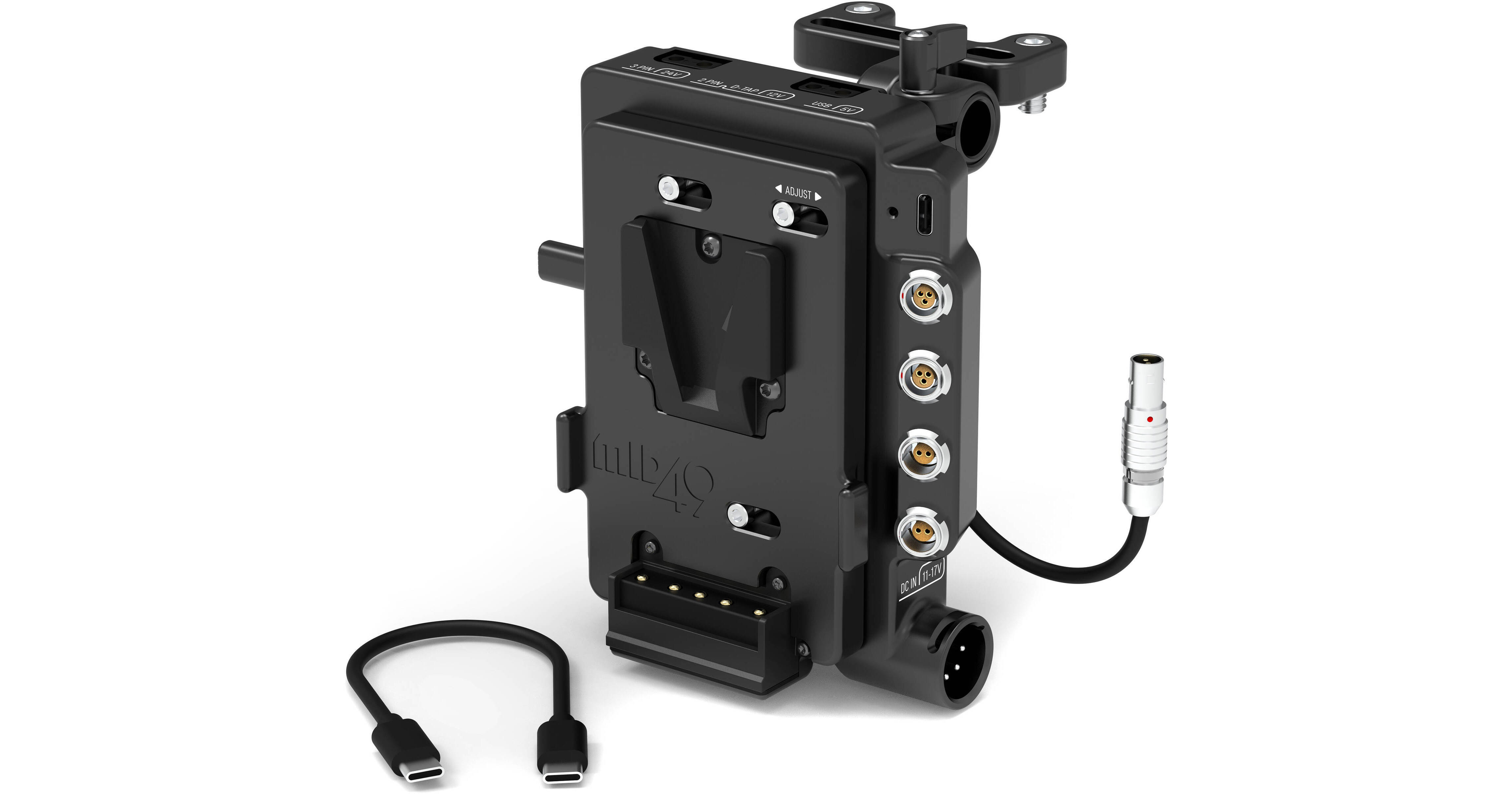 MID49 DB-9 Camera-Mounted Power Distribution Box M49-DB9-V-CM