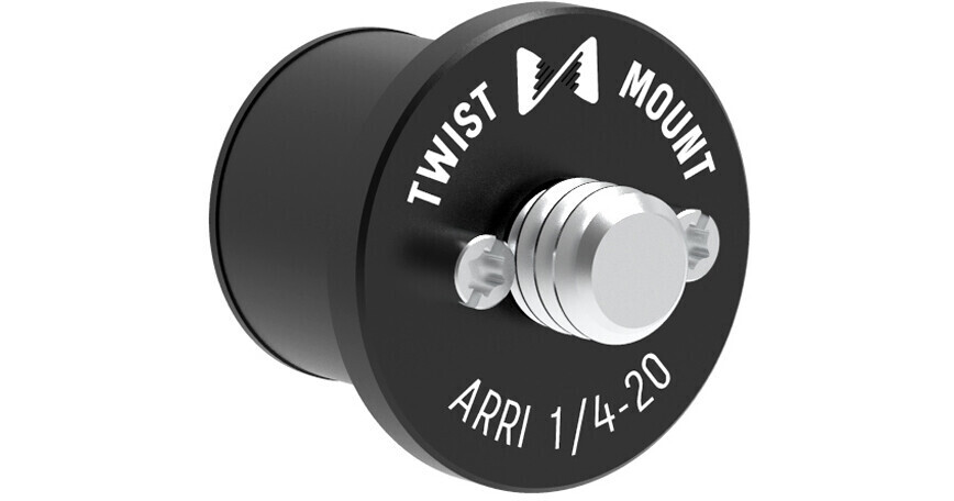 MID49 TWIST Mount EVF Spud with ARRI 1/4"-20 M49-EVF-SPD-A142
