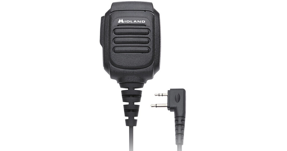 Midland Remote Speaker Microphone With PTT For GMRS Radios