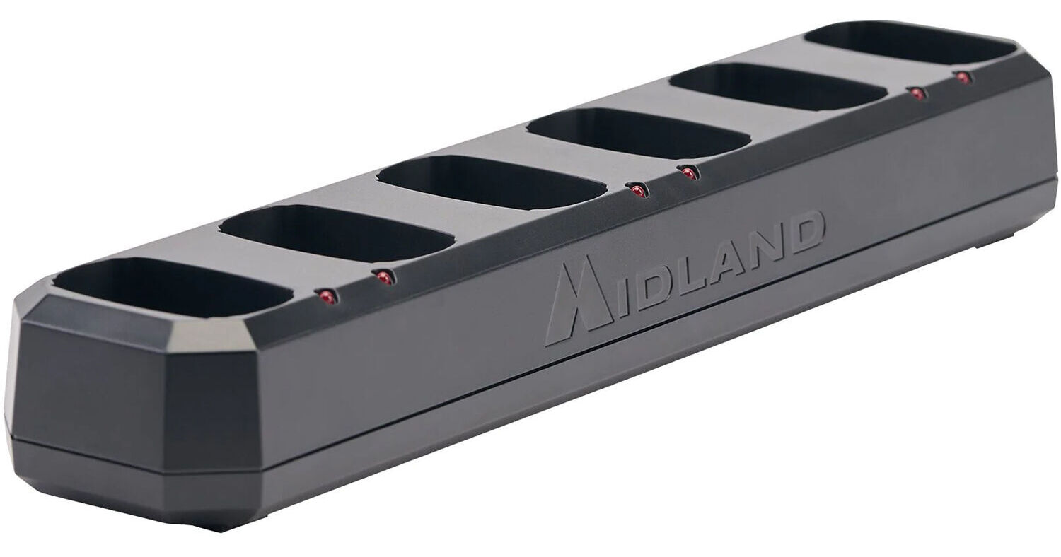 Midland Biztalk Six-Unit Radio Charger for LTX600 Series BGC600