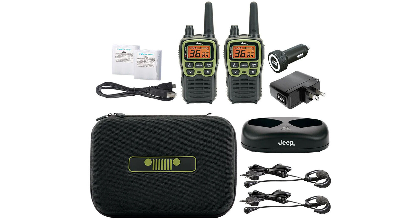 Midland T77VP5J Jeep X-Talker Extreme Dual-Pack 2-Way T77VP5J