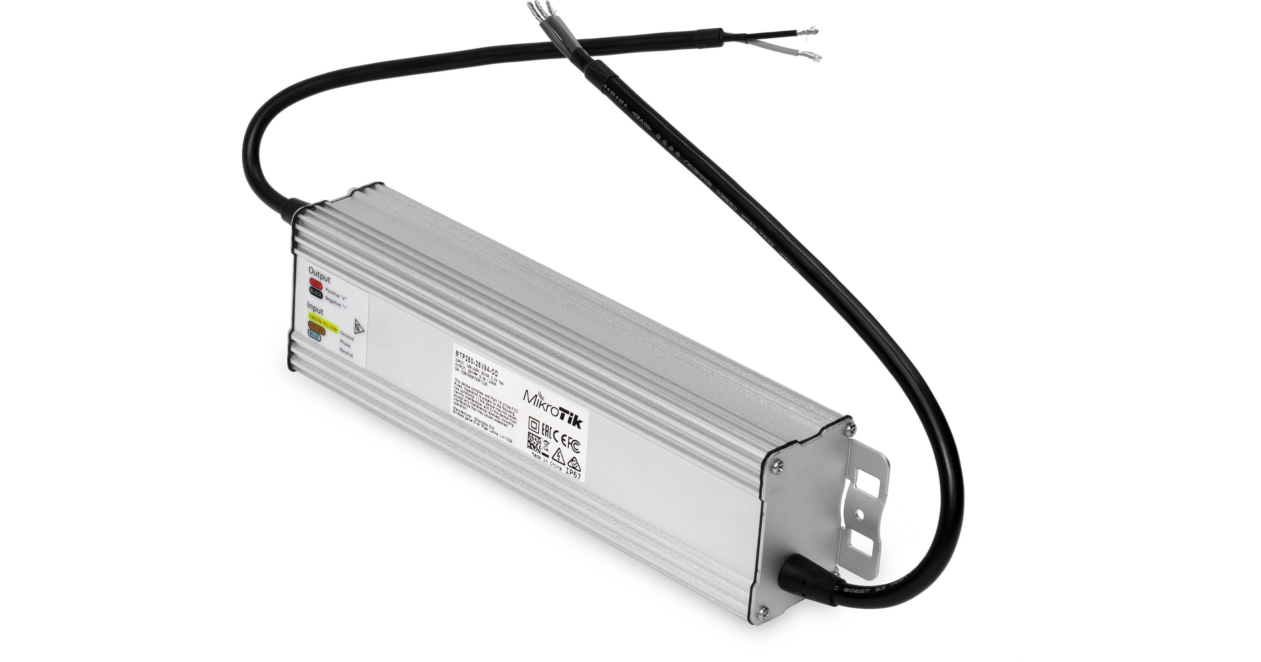 MikroTik Outdoor AC/DC 250W Power Adapter (26V) MTP250-26V94-OD