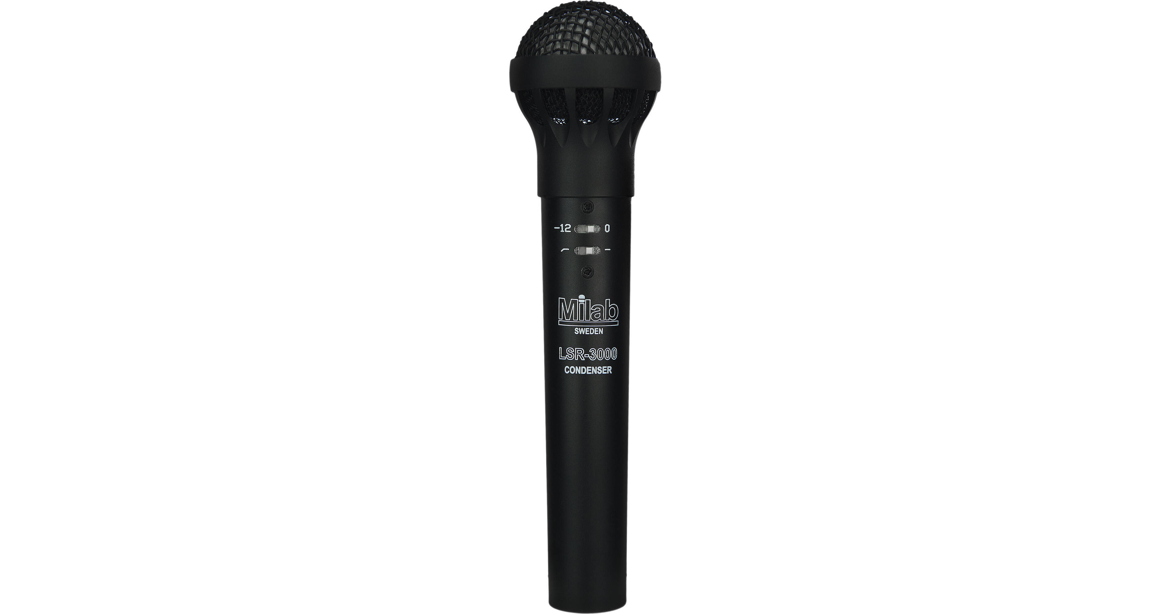 MILAB LSR-3000 Handheld Condenser Microphone (Black) LSR-3000 B