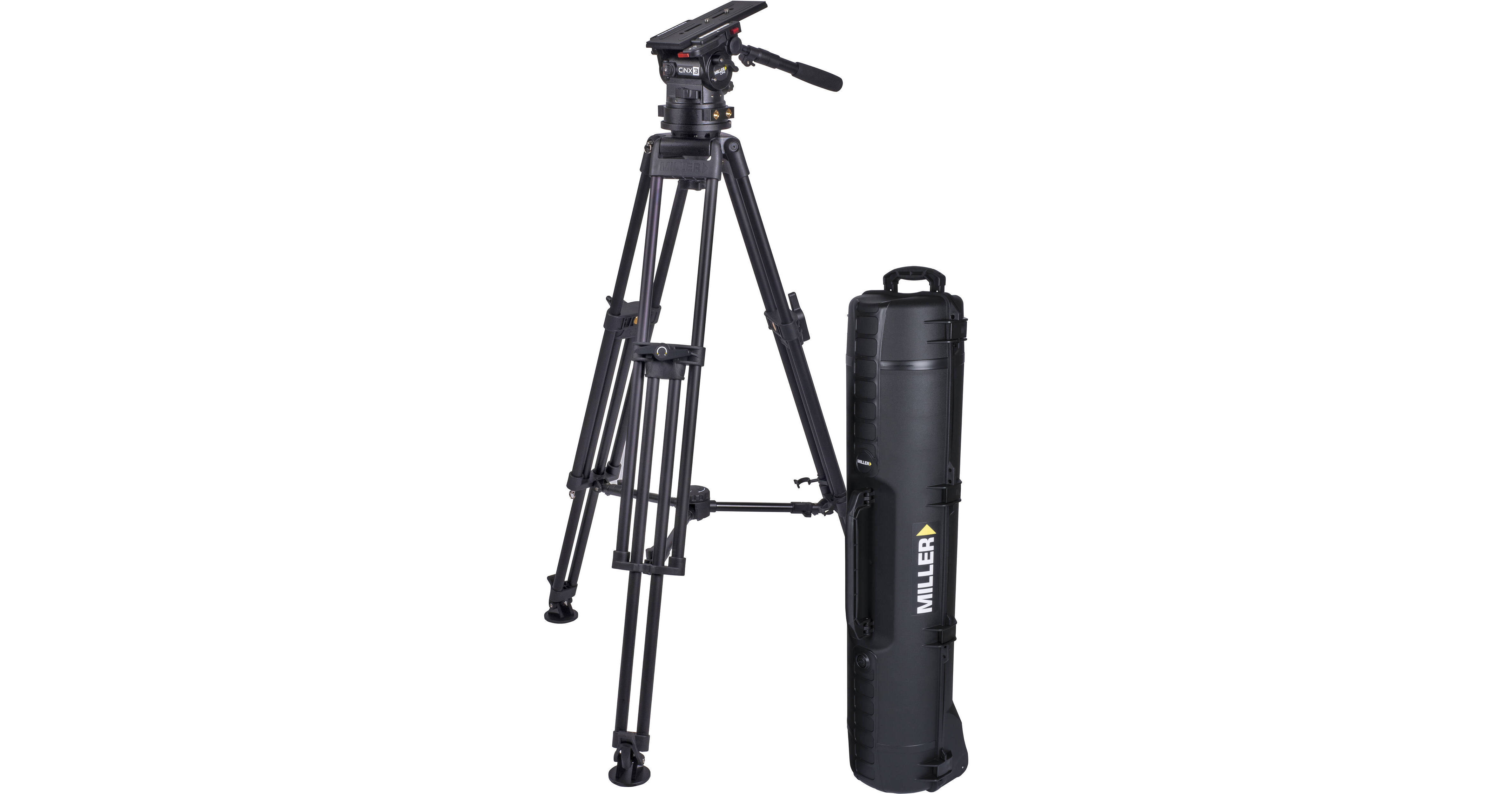 Miller CiNX 3 & HDC 100 1-Stage Tripod System 3808 B&H Photo