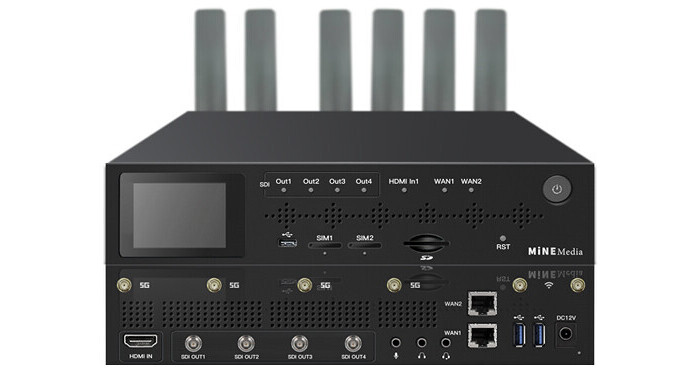 MiNE Media A321S 4-Channel Dual 5G Bonding SDI Video MINE-A321S