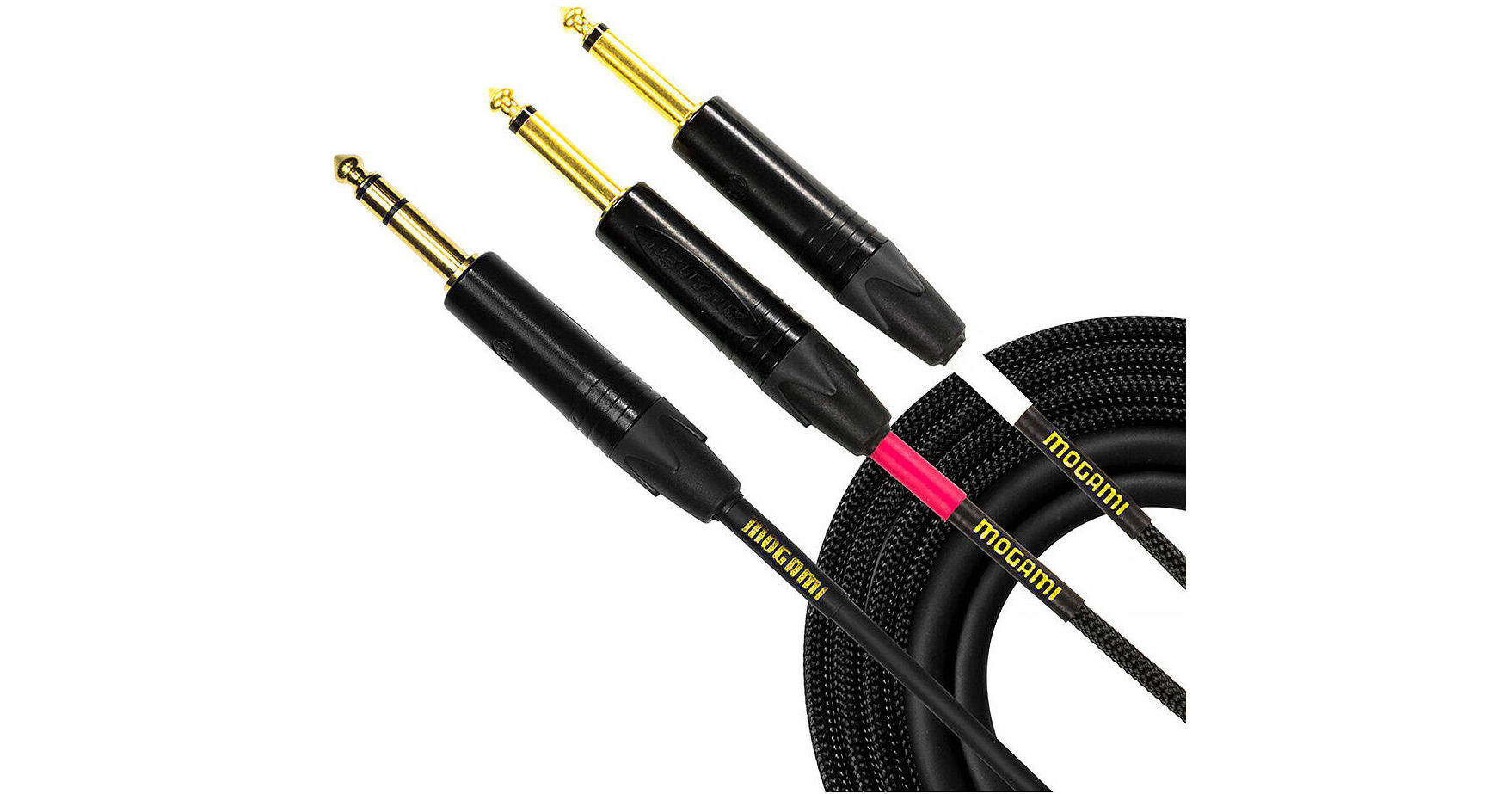 Mogami Gold Insert or Left/Right Split TRS to GOLD INSERT TS-20