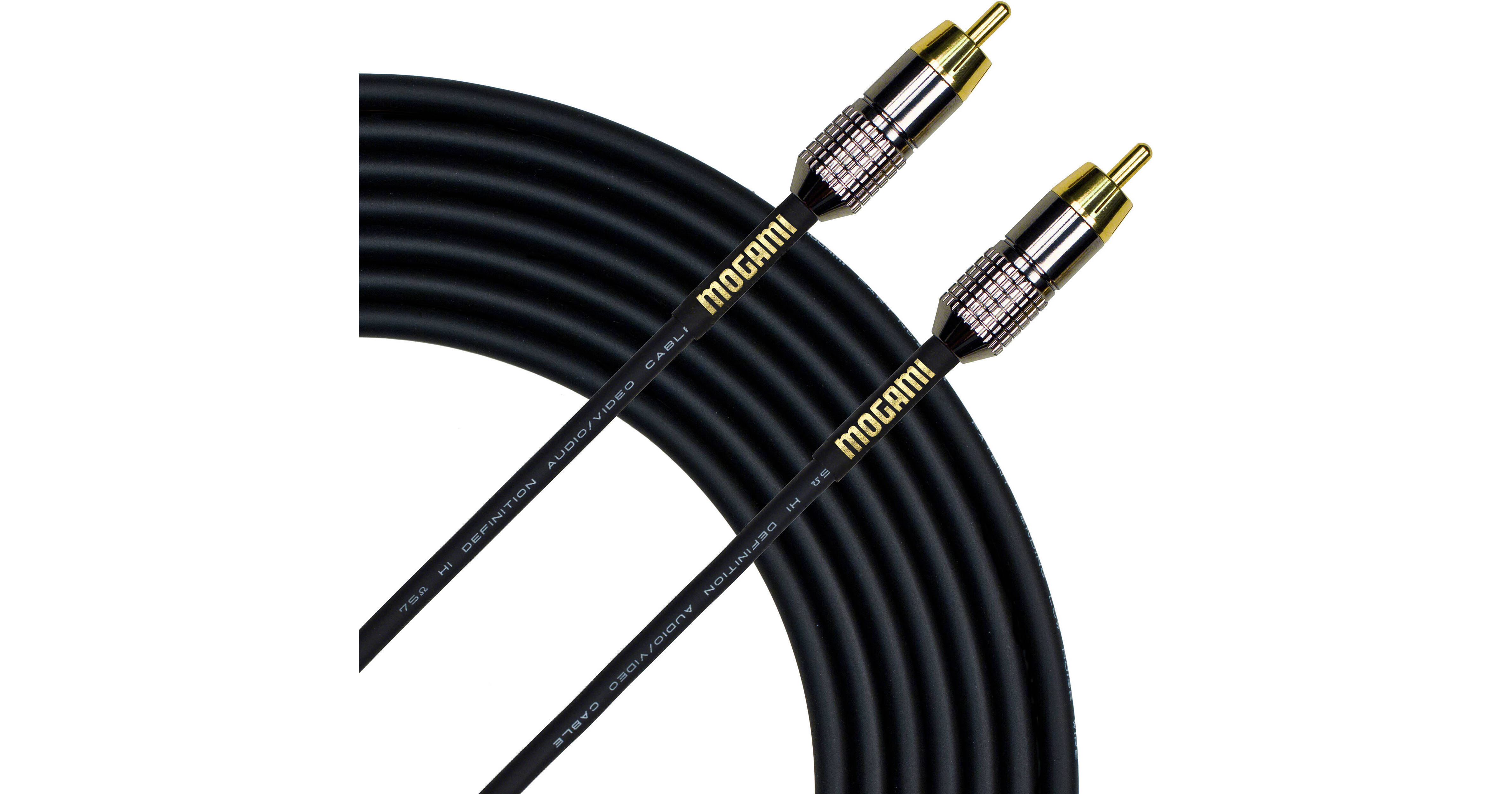 Mogami Gold RCA to RCA Audio/Video Cable (20') GOLDRCARCA20 B&H