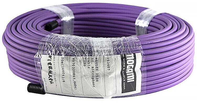 Mogami Neglex W2534 4-Conductor Microphone Cable W2534-07-164