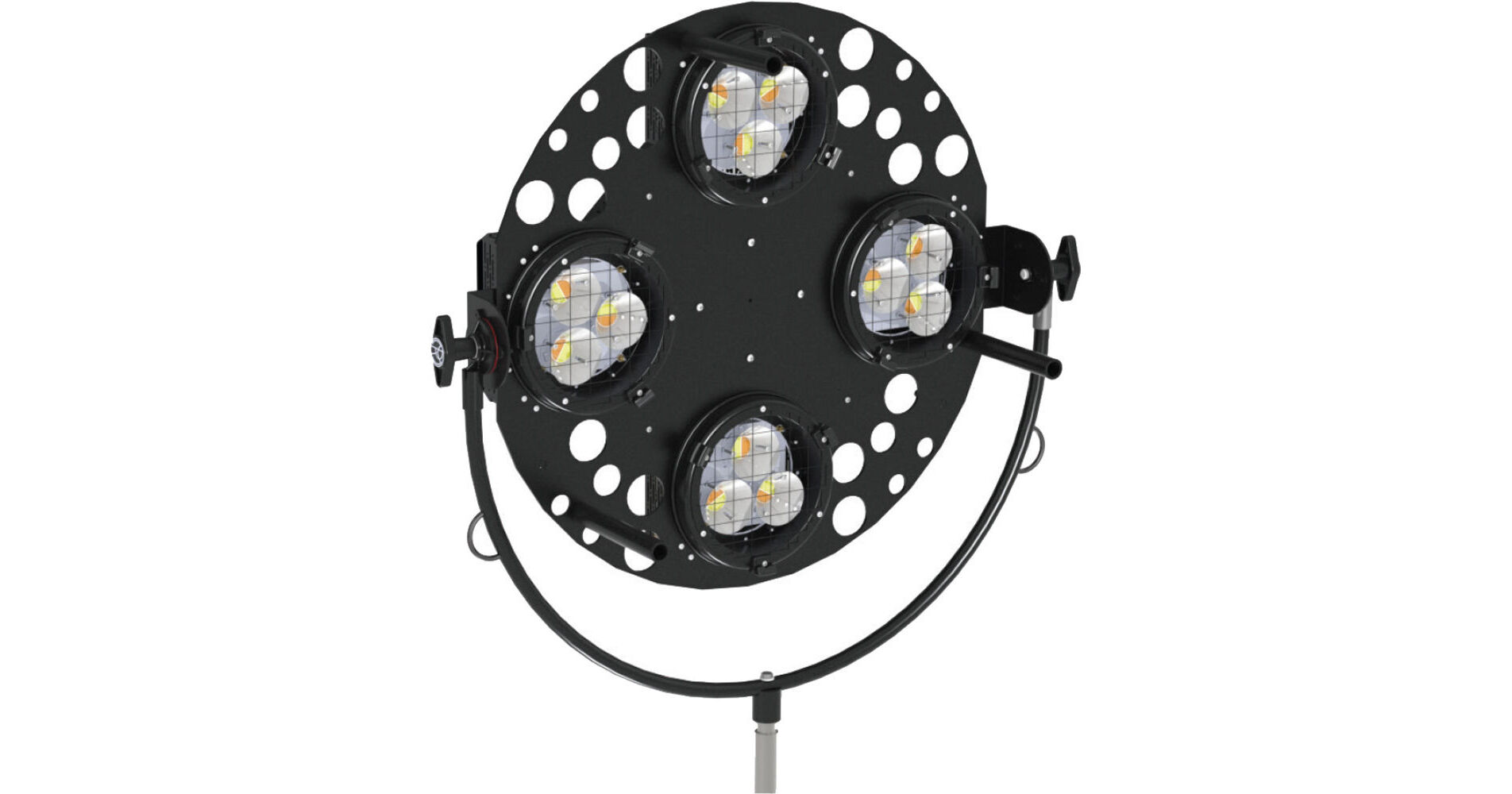 Mole-Richardson 900W Vari-Skypan LED with Yoke 9261Y B&H Photo