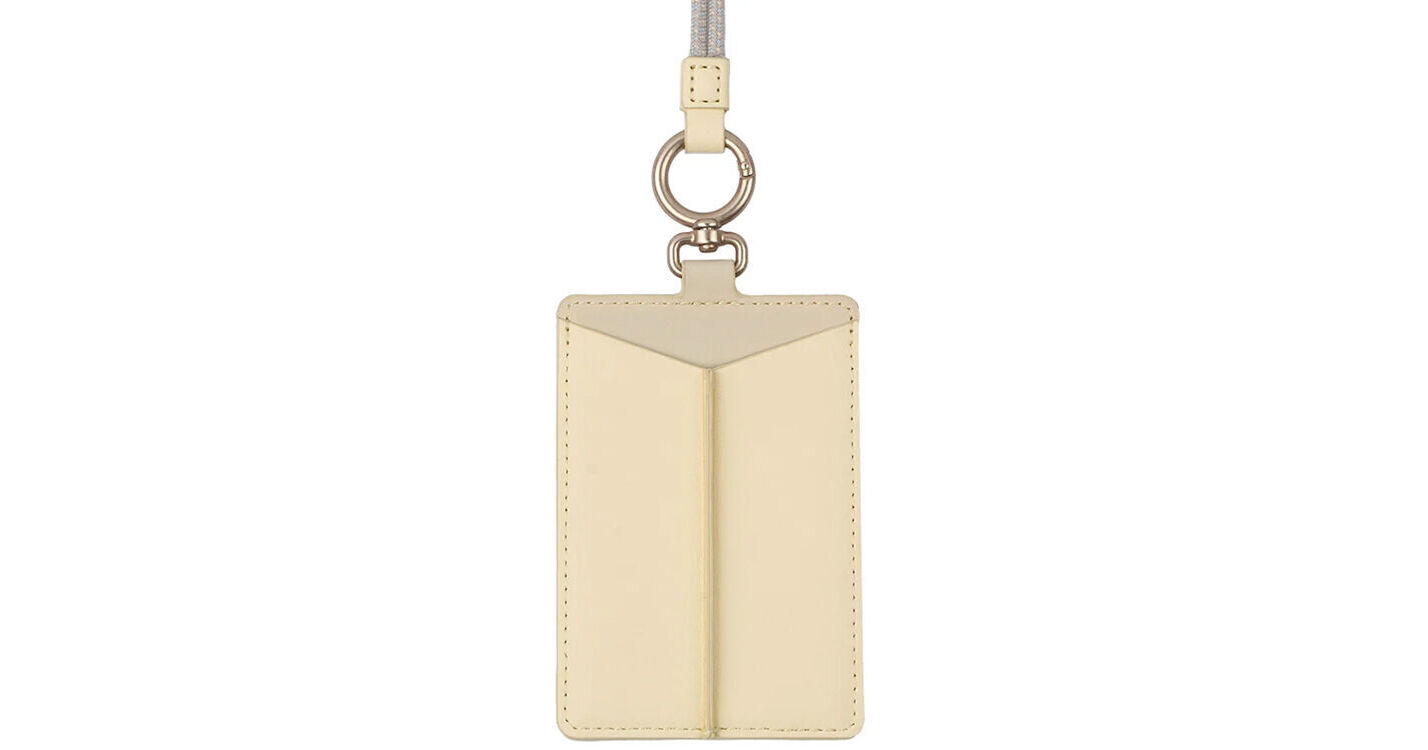 Moshi Flip ID/Badge Holder (Light Yellow) 99M2254510 B&H Photo