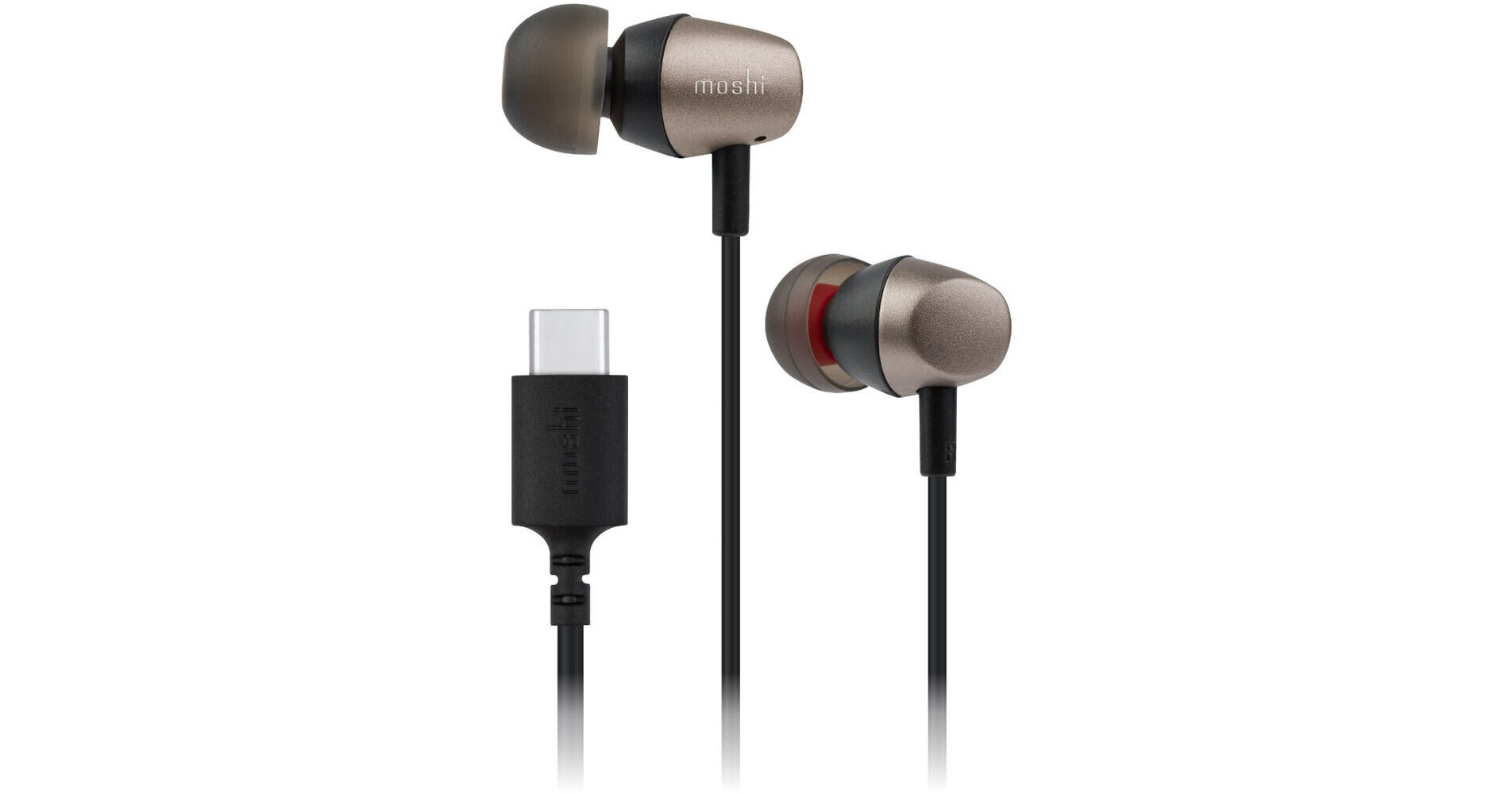 Moshi Mythro C USB-C Earbuds (Gunmetal Gray) 99MO035246 B&H