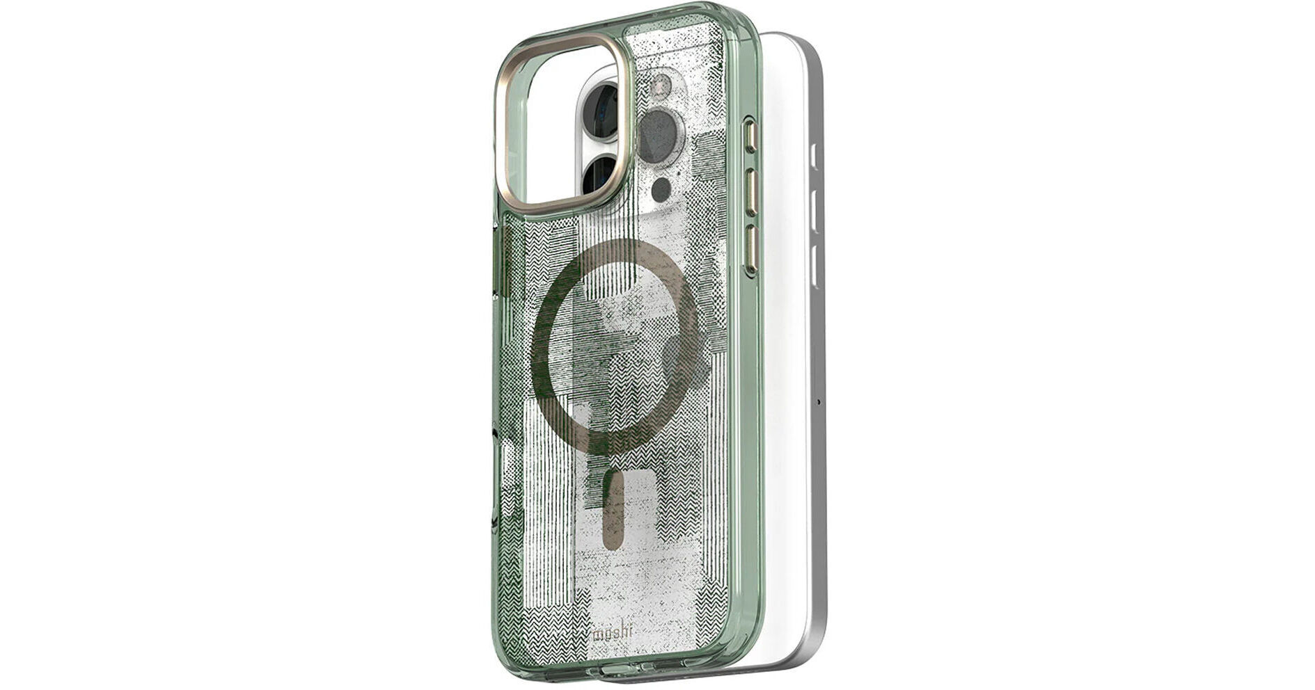Moshi iGlaze Case for iPhone 16 Pro Max (Sunlit Green)
