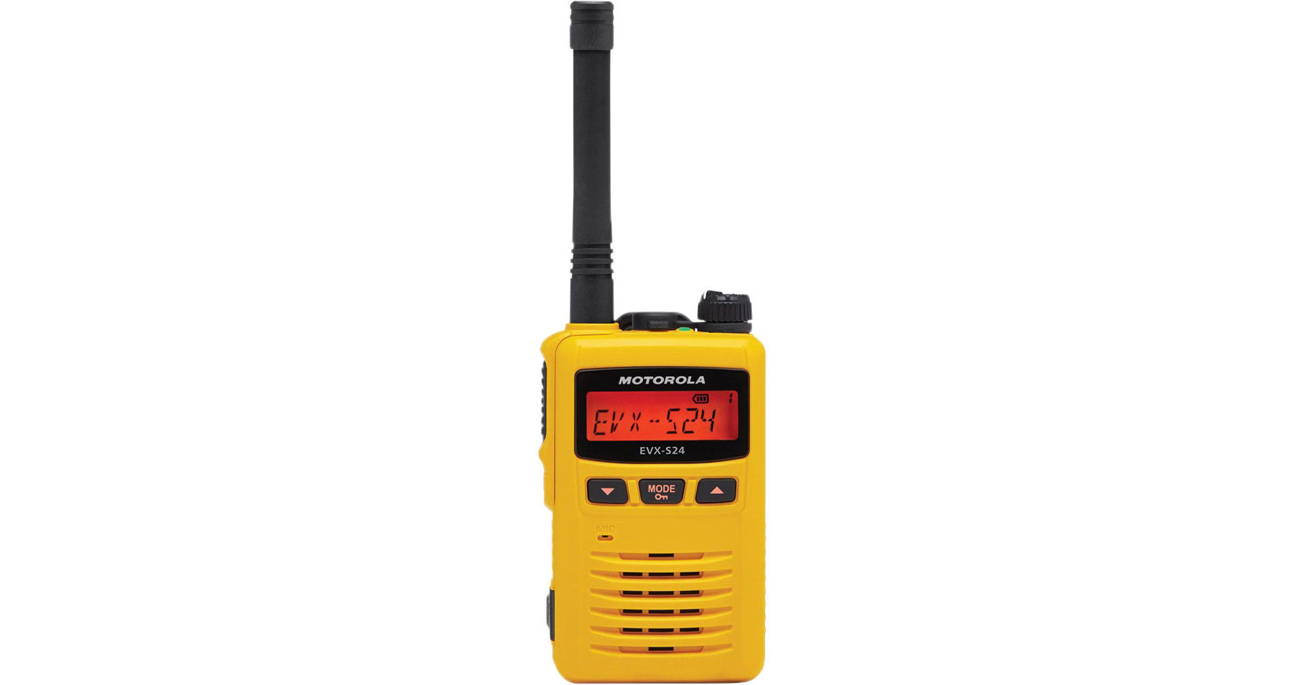Motorola EVX-S24 Portable Digital Radio (Yellow) EVX-S24-UY B&H