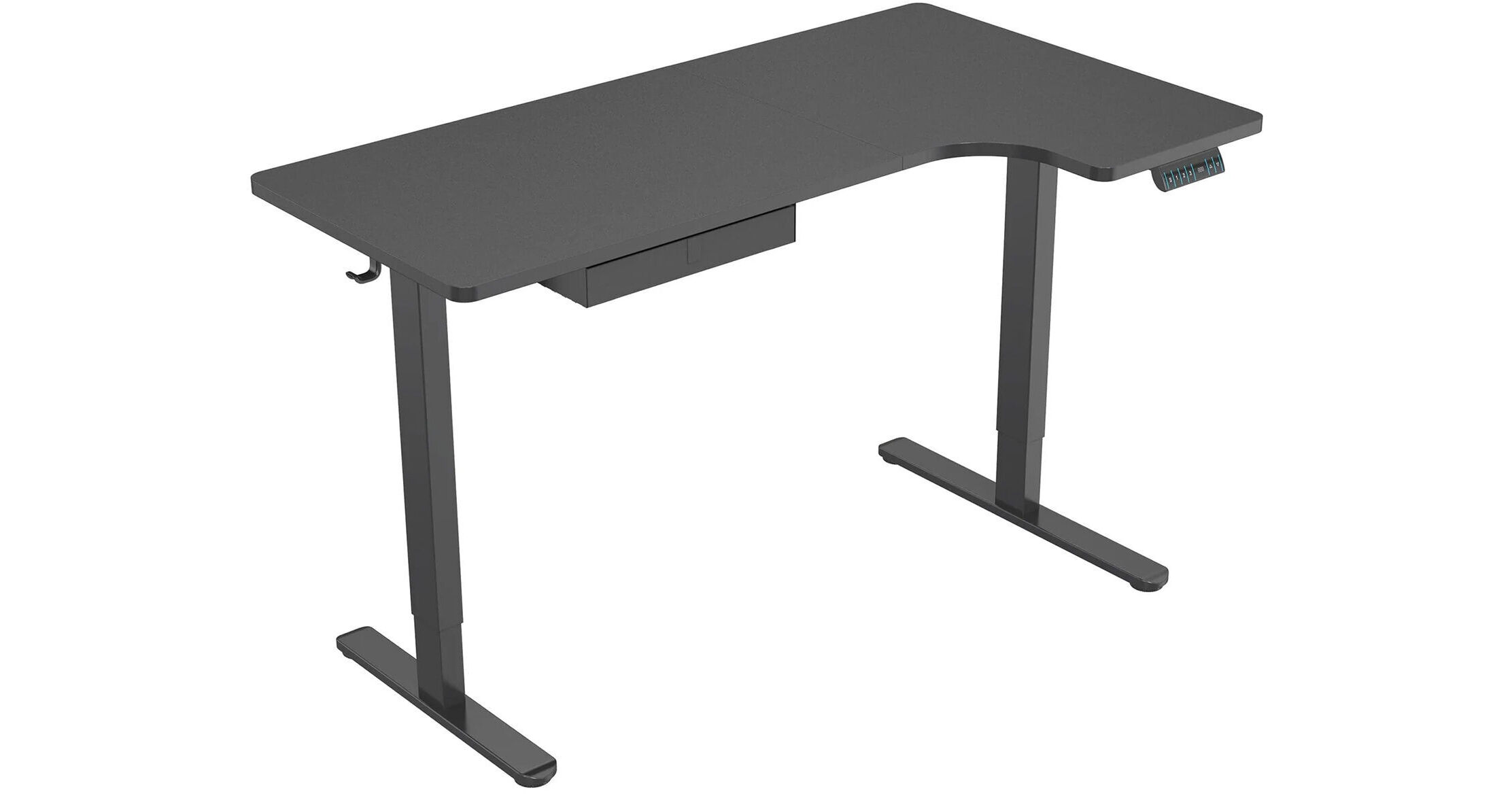 Mount-It! L-Shaped Electric Height-Adjustable Sit-Stand MI-15002