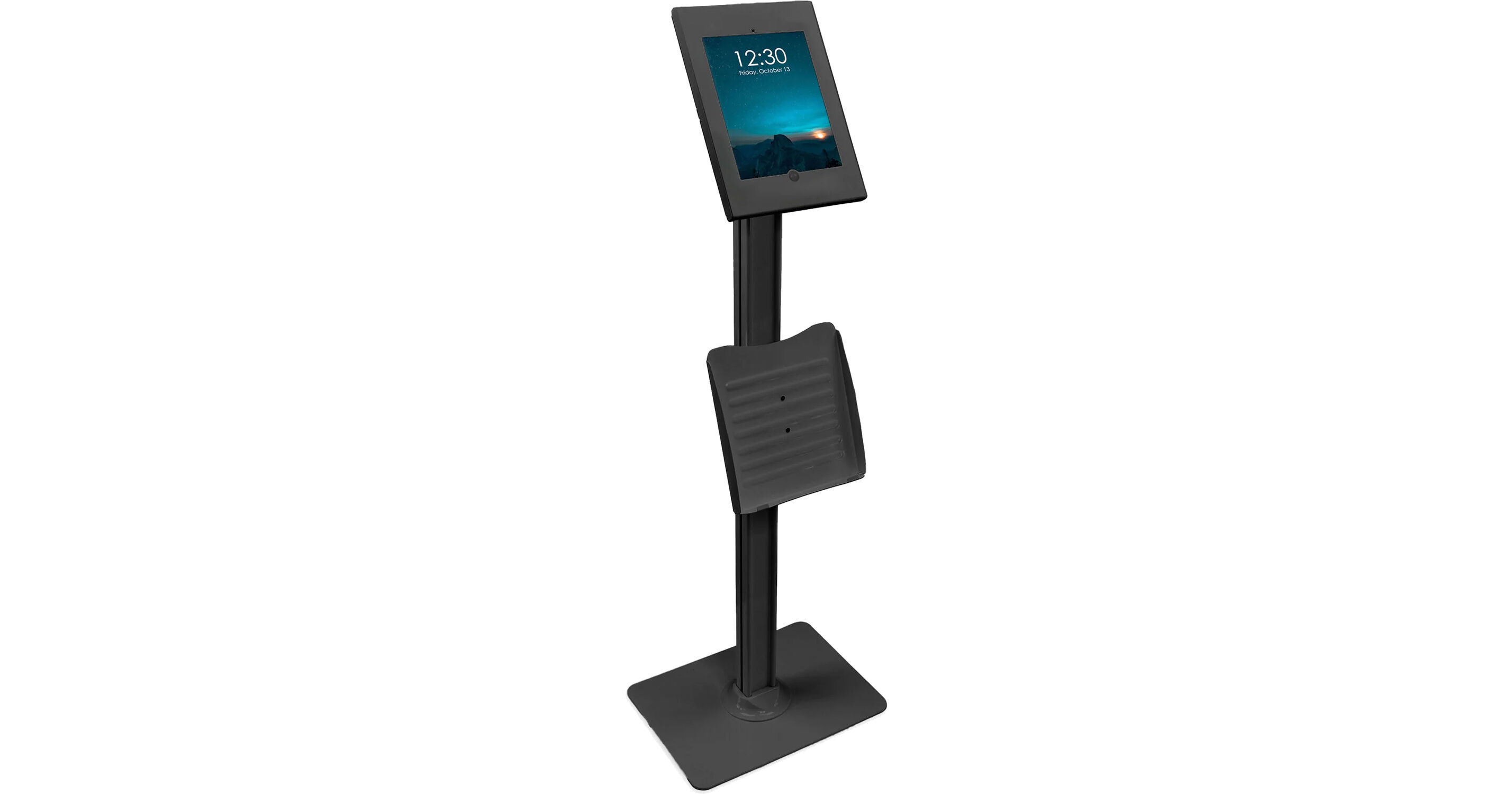 Mount-It! Anti-Theft Floor Stand with Document MI-3770B_G10 B&H
