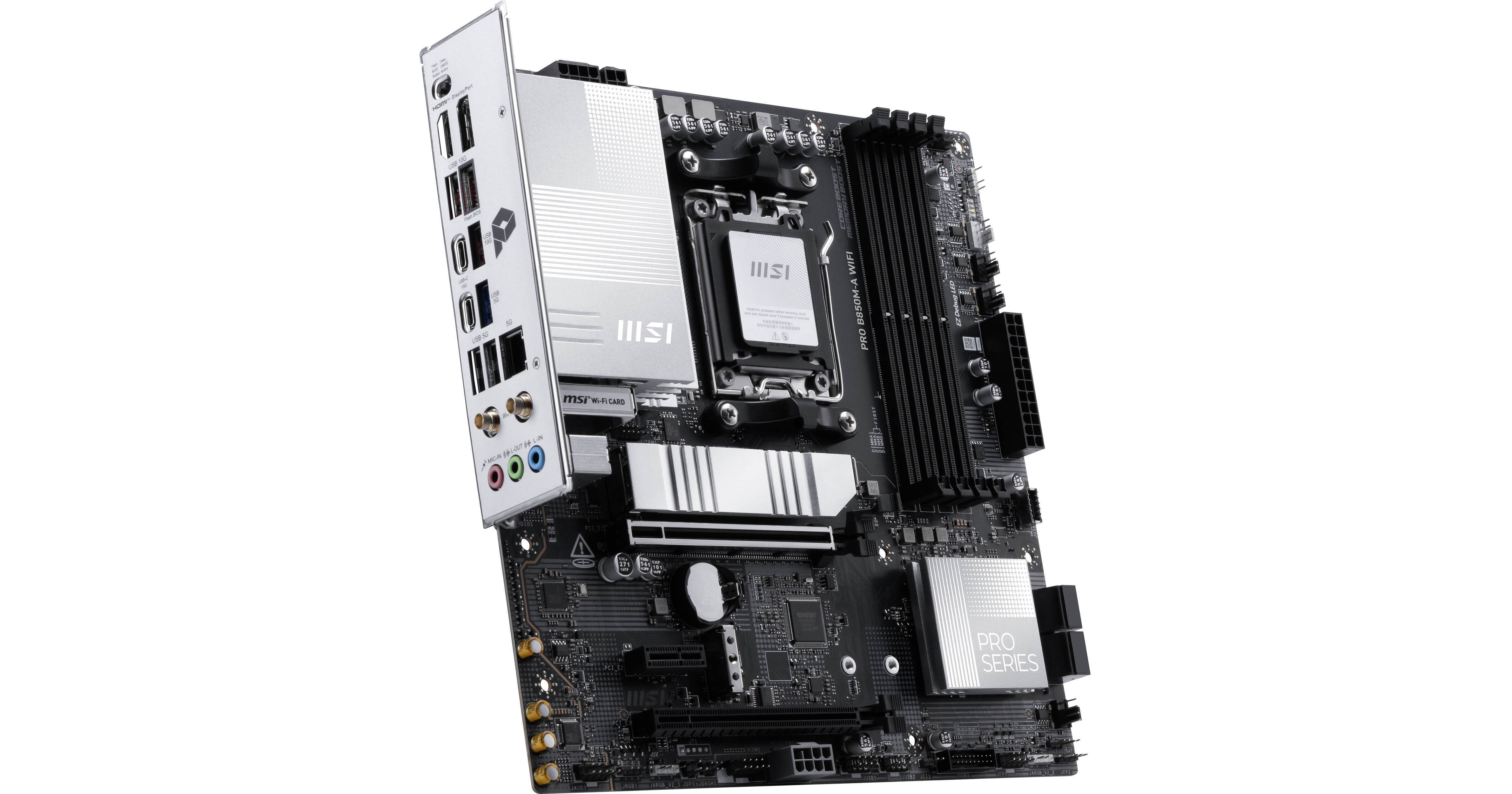 MSI PRO B850M-A WIFI AM5 Micro-ATX Motherboard PRO B850M-A WIFI