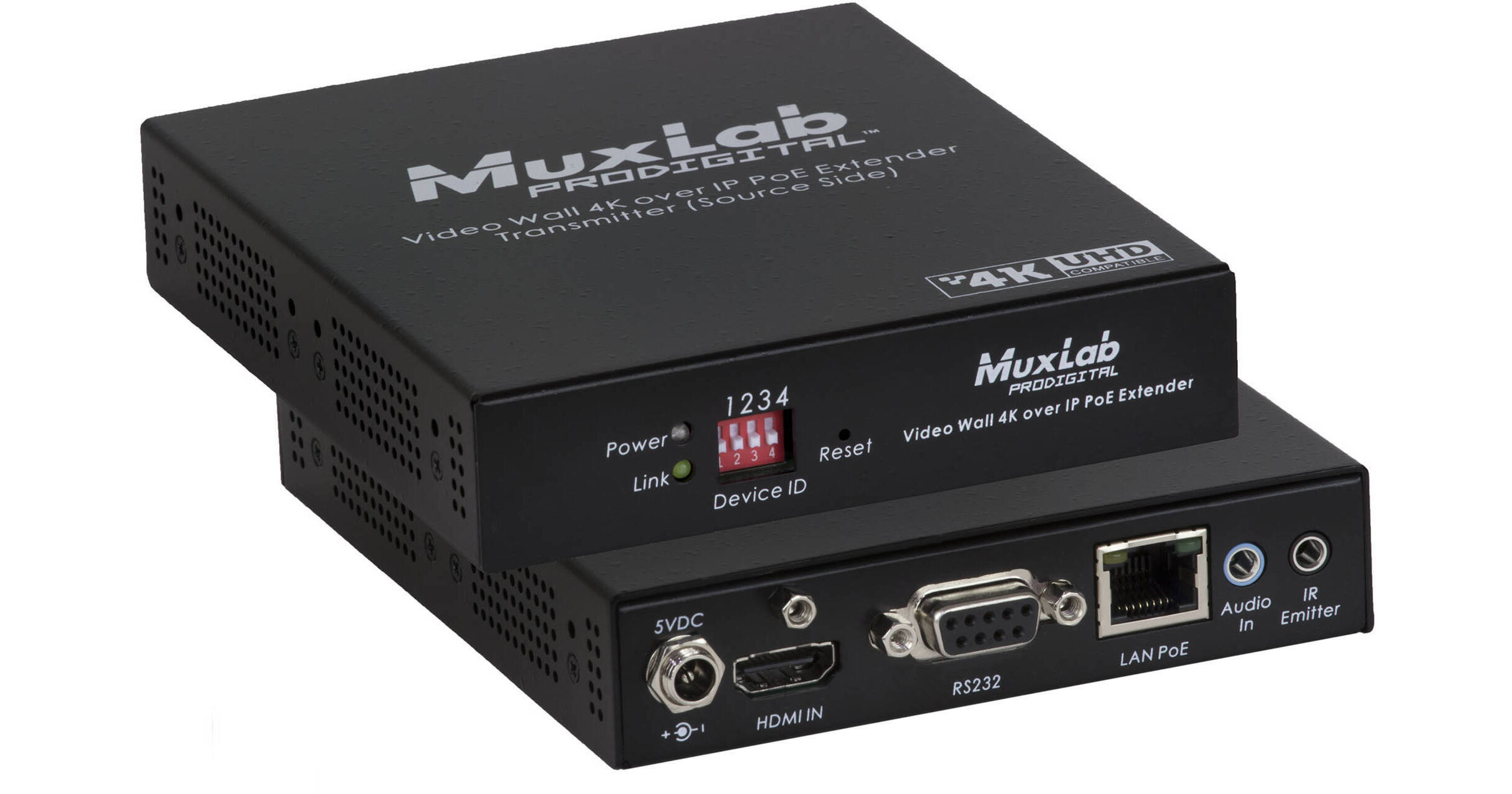MuxLab Video Wall 4K HDMI Transmitter over IP with PoE 500759-TX