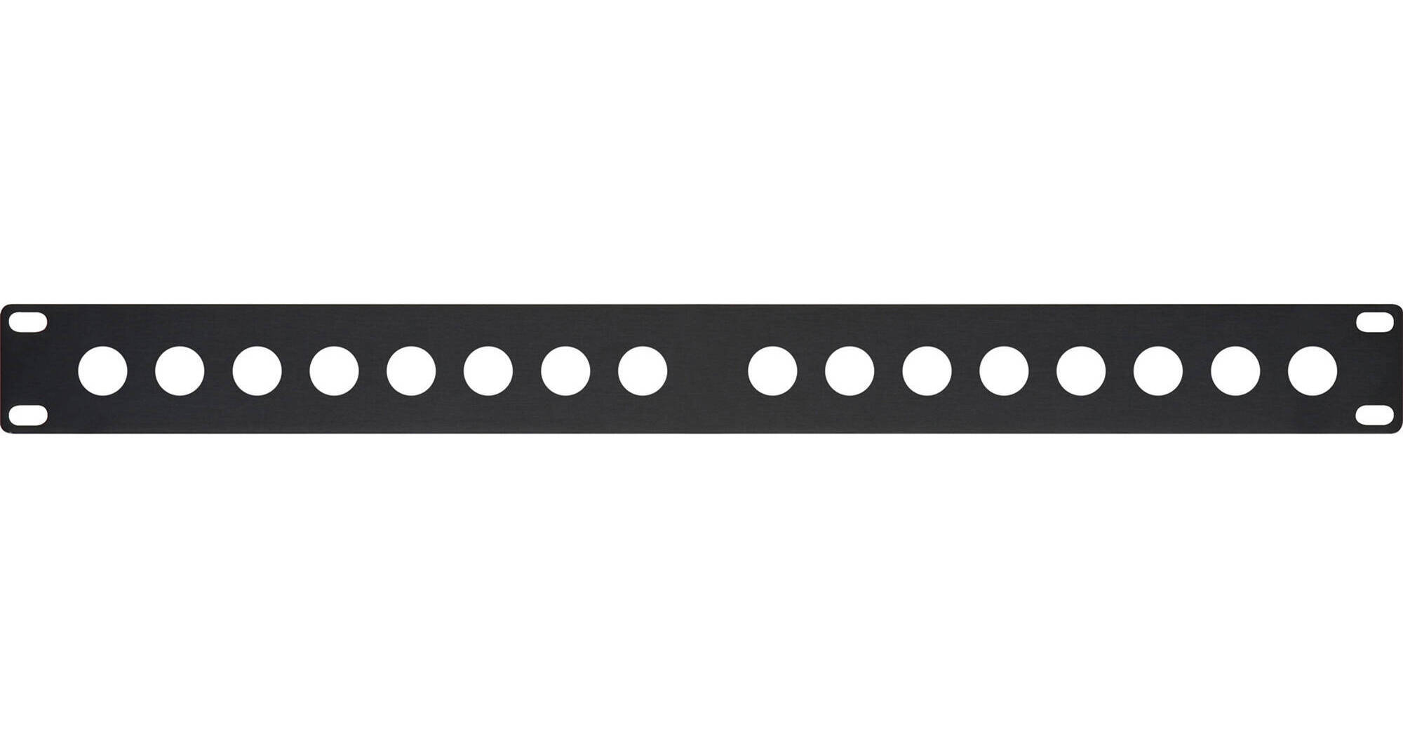My Custom Shop 16-Port Unloaded BNC Rack Panel 16XBPANEL B&H