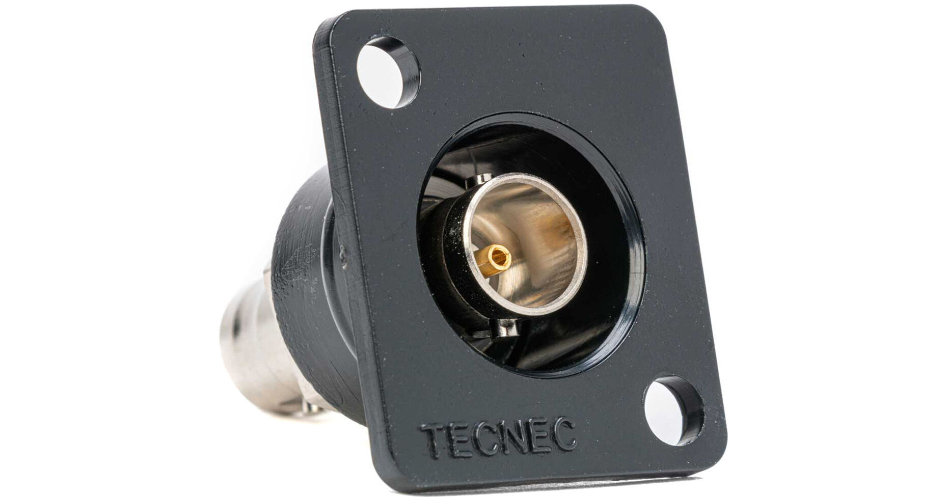 My Custom Shop Recessed Panel Mount 75-Ohm BNC Barrel RE-BFBL