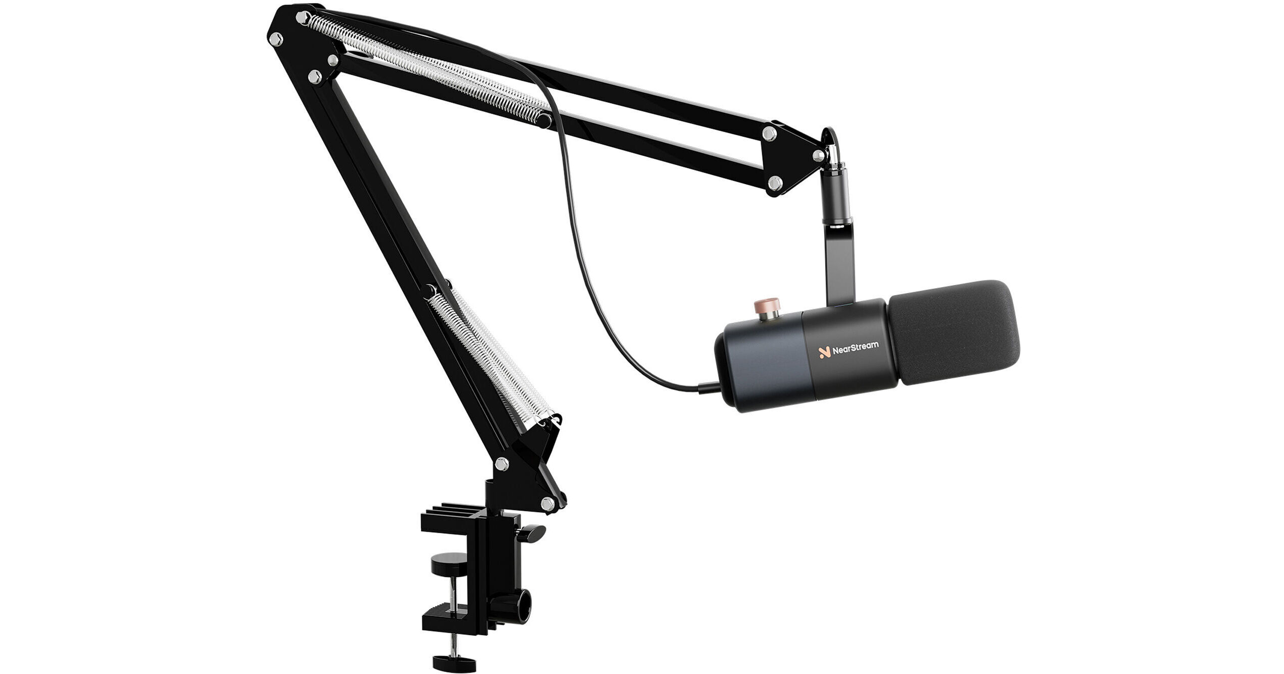 NearStream AM10X Dynamic XLR/USB Microphone with Boom AW-AM10X-P