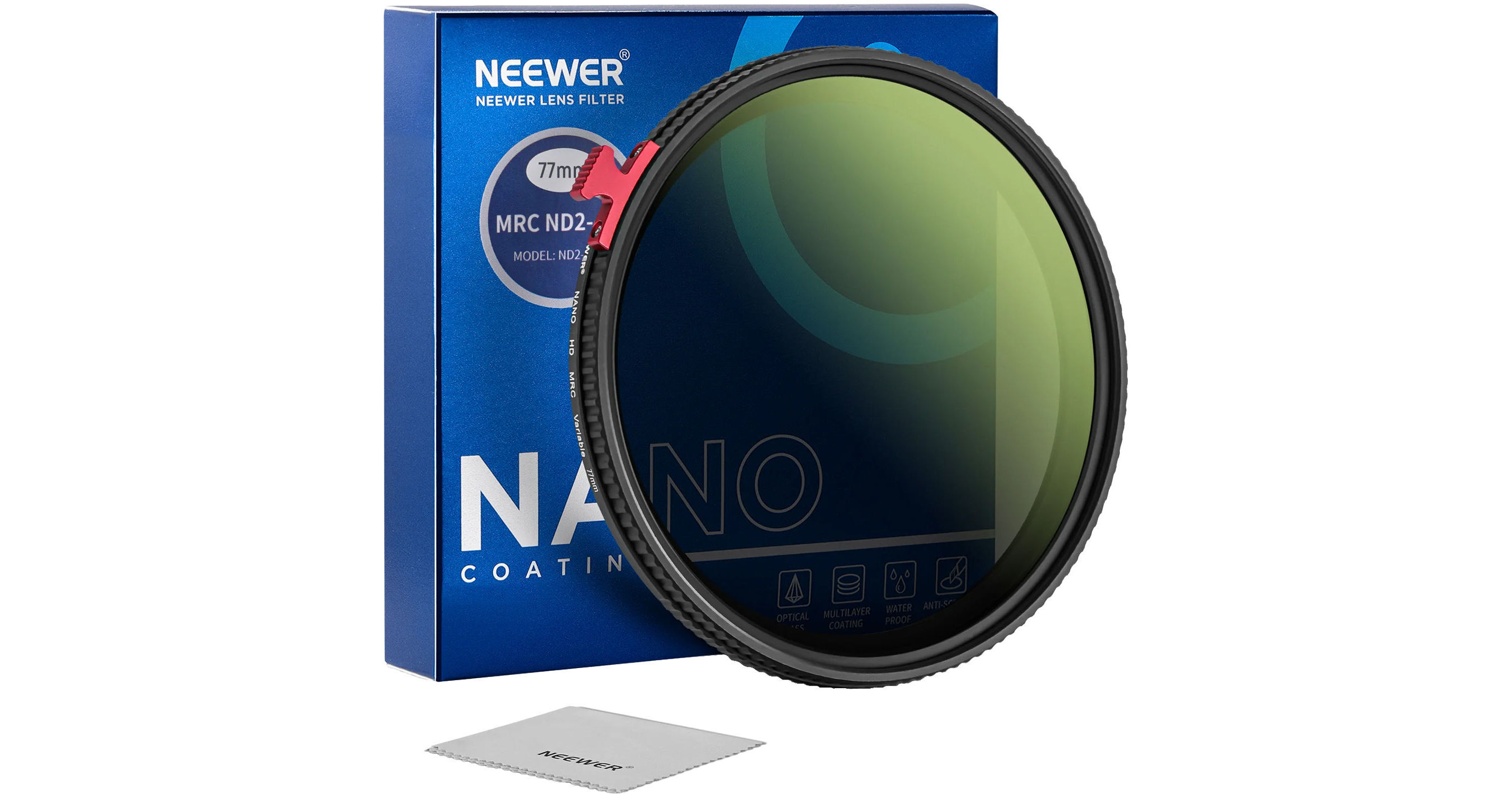 Neewer Variable ND Filter (72mm, 1 to 9-Stop) 66601448 B&H Photo