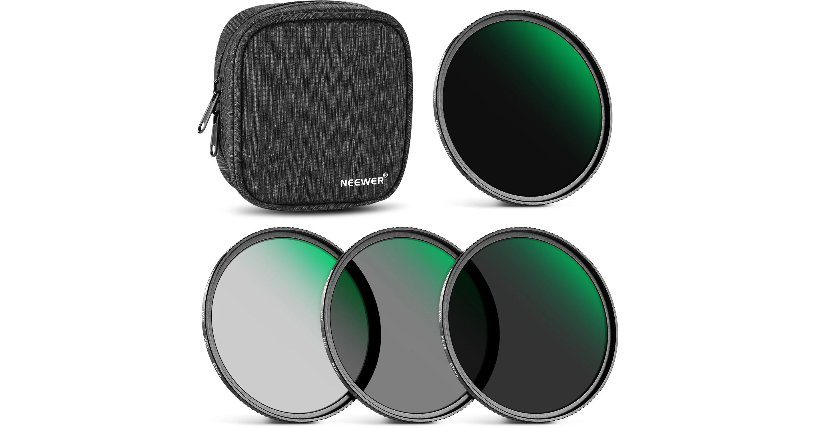 Neewer HD ND Filter 4-Pack (55mm) 66601939 B&H Photo Video