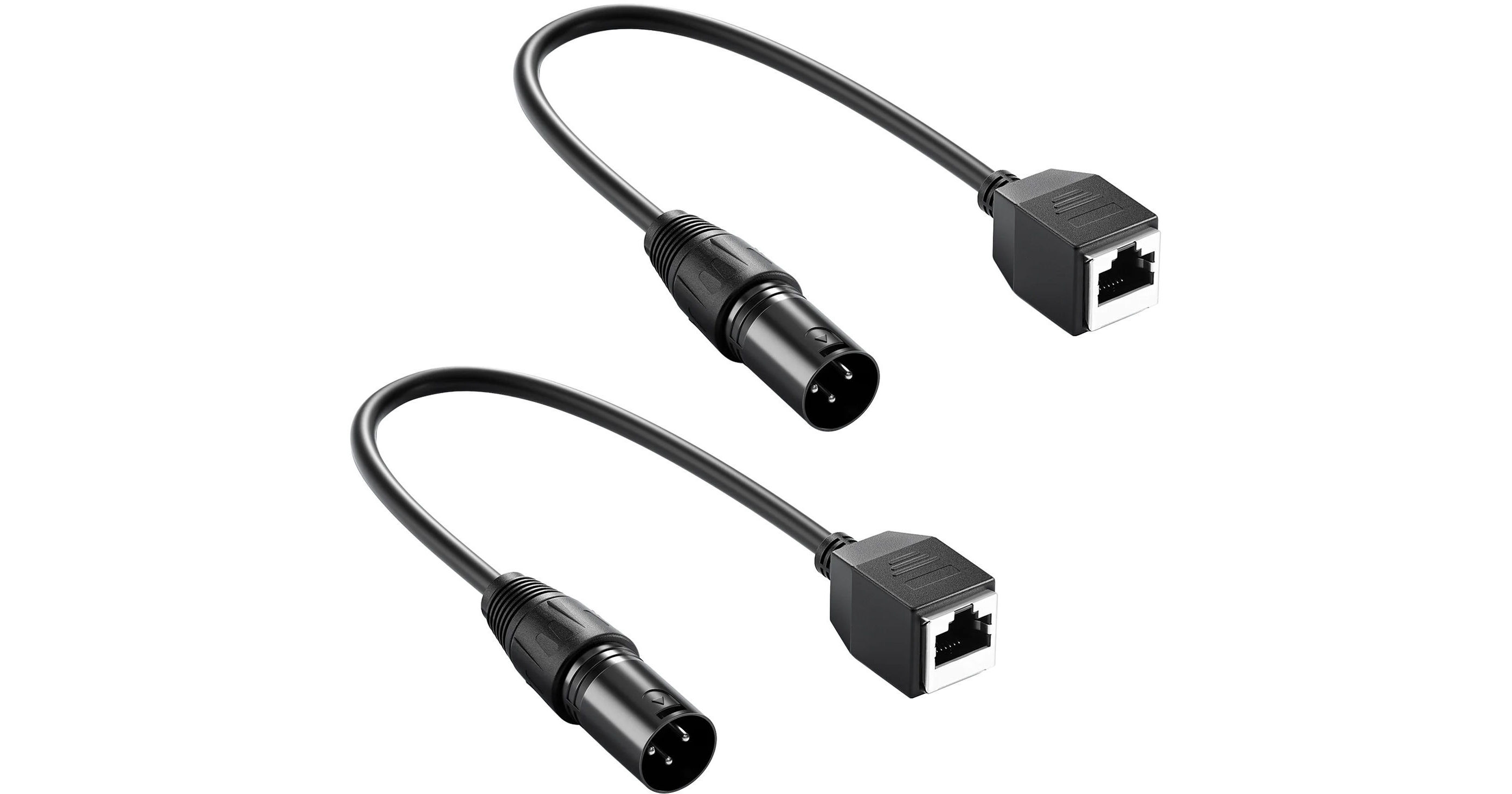 Neewer 3-Pin DMX XLR Male to RJ45 Female Cable 66603792 B&H