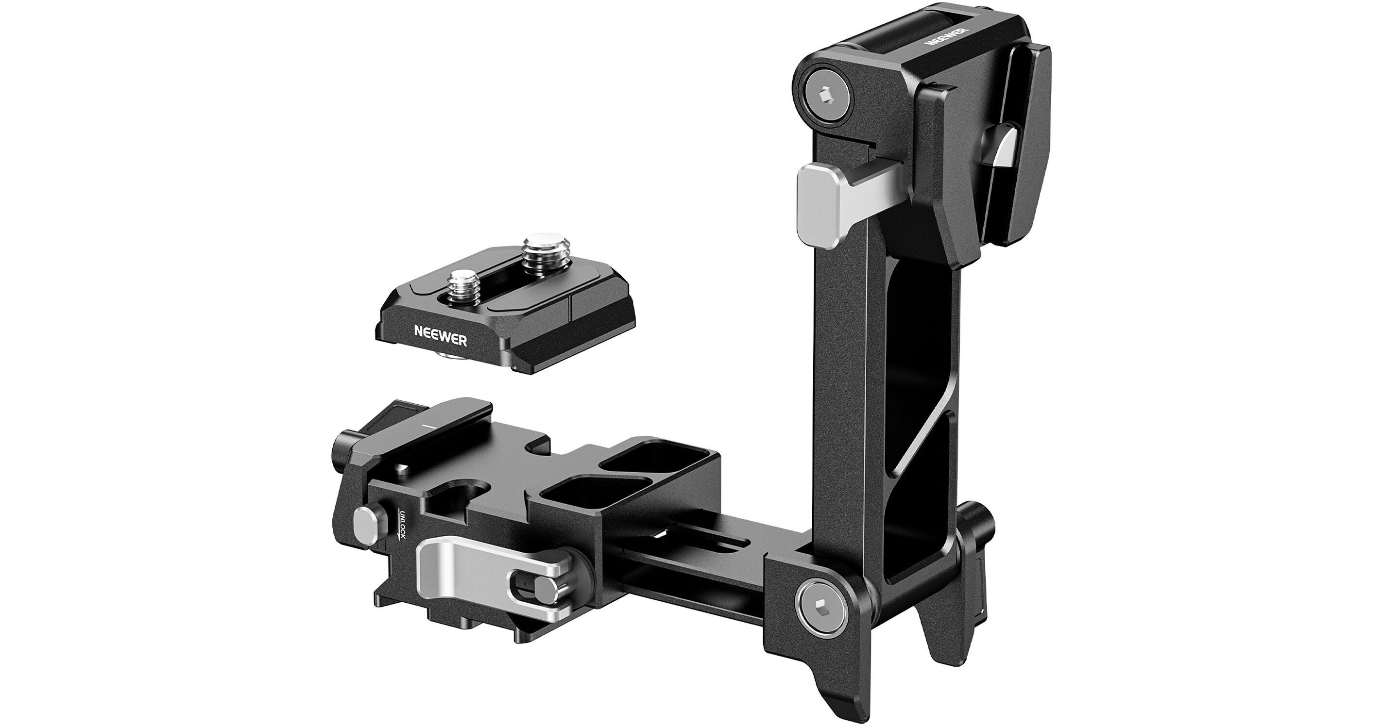 Neewer L-Shaped V-Lock Mounting Plate with Arca-Type 66604464