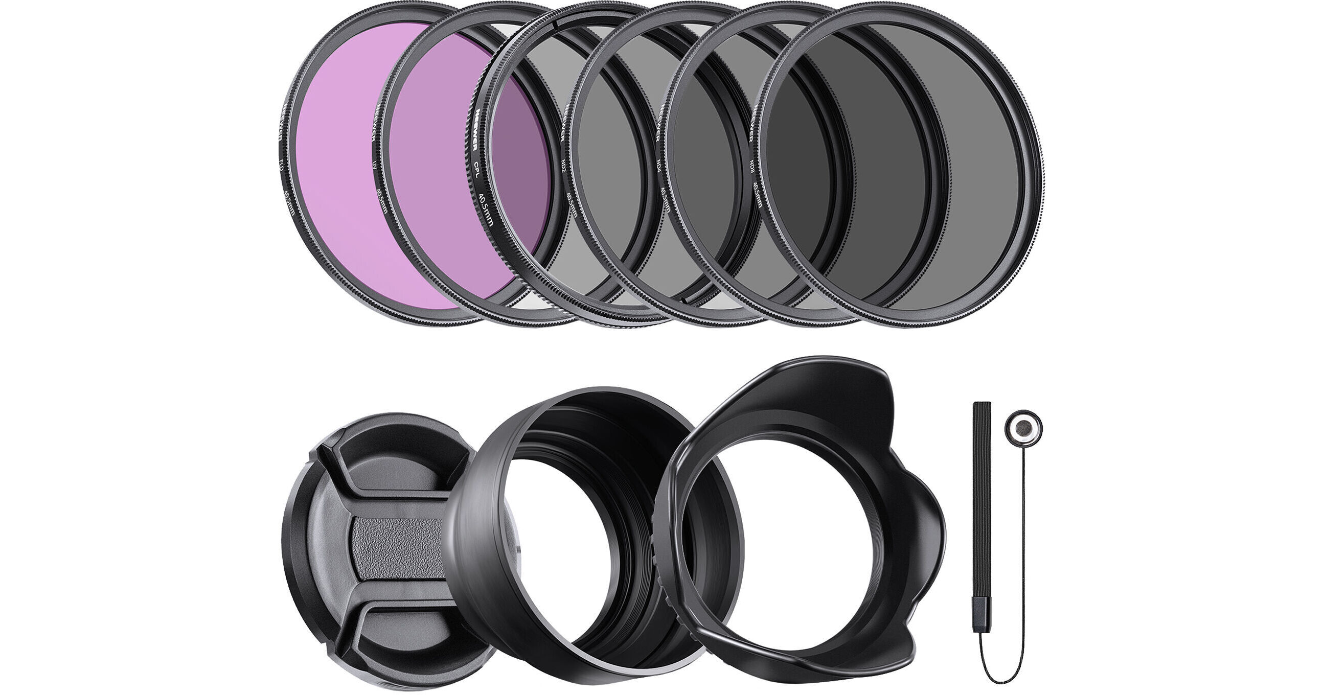 Neewer NW SERIES B ND Filter and Accessories Kit (40.5mm)
