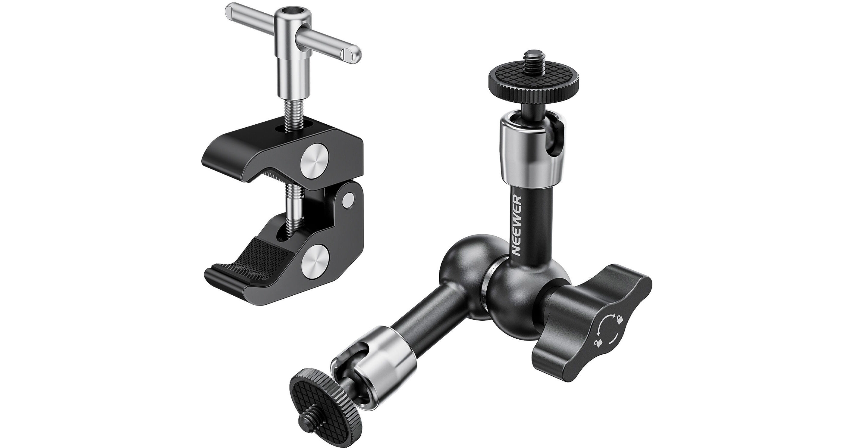 Neewer ST25 Adjustable Magic Arm and Crab-Style Clamp 66605607