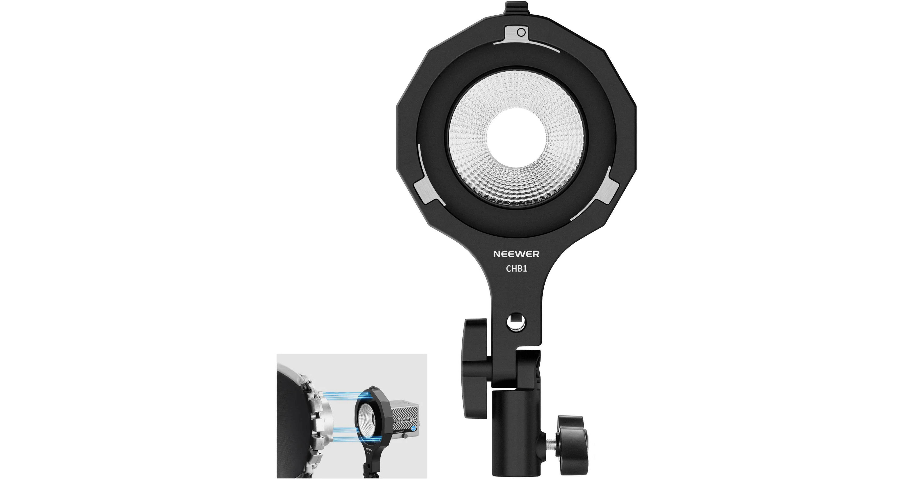 Neewer CHB1 Bowens Mount Adapter Holder 66606075 B&H Photo Video
