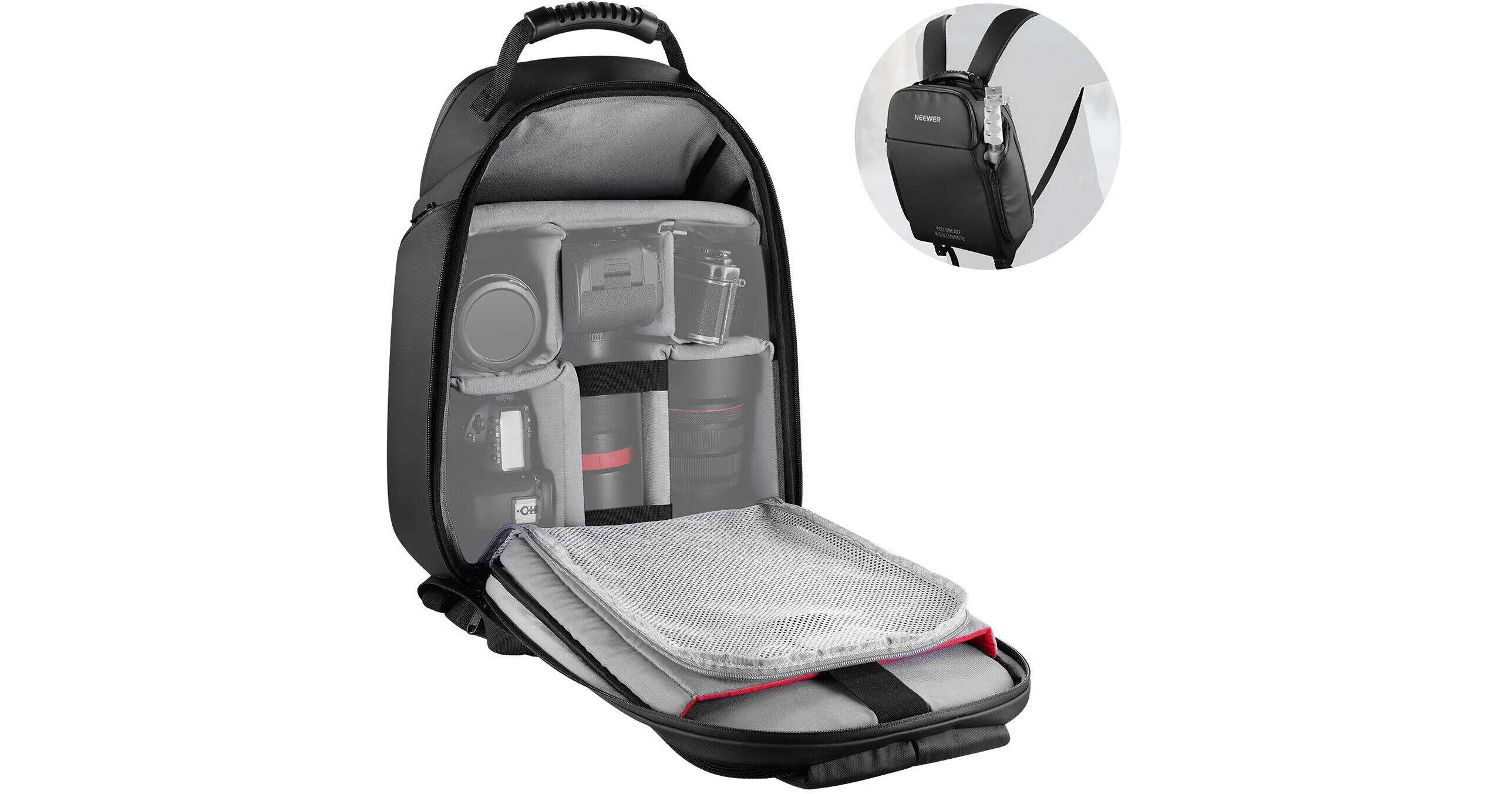 Neewer Basics PB26 Camera Backpack 66607259 B&H Photo Video