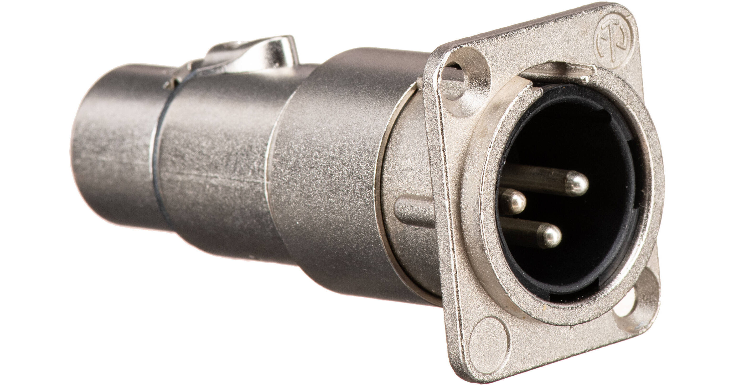 Neutrik NA3MDF XLR Male to Female Feedthrough Adapter NA3MDF B&H