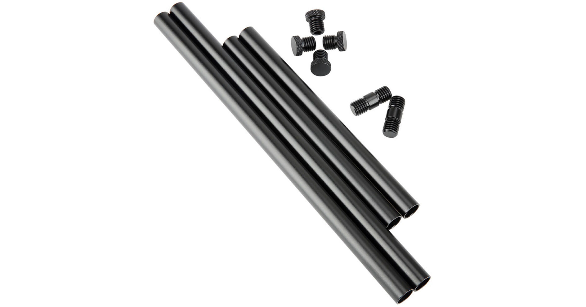 Niceyrig 15mm Rod Set with M12 Thread Rod Caps and Rod 189 B&H