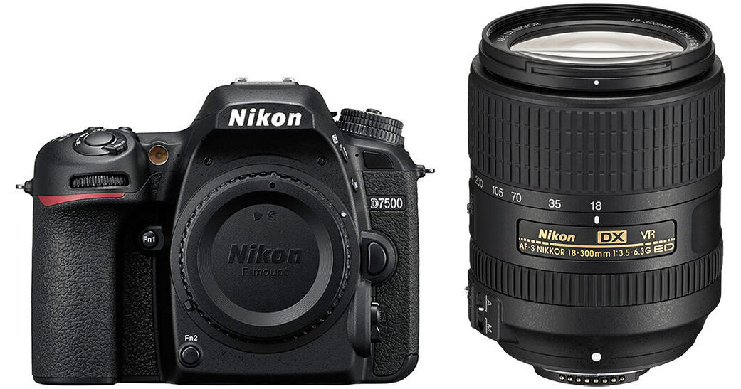 Used Nikon D7500 DSLR Camera with 18-300mm Lens Kit 13532 B&H