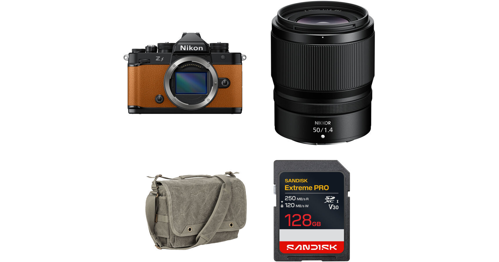 Nikon Zf Mirrorless Camera with 50mm f/1.4 Lens and Basic Bundle