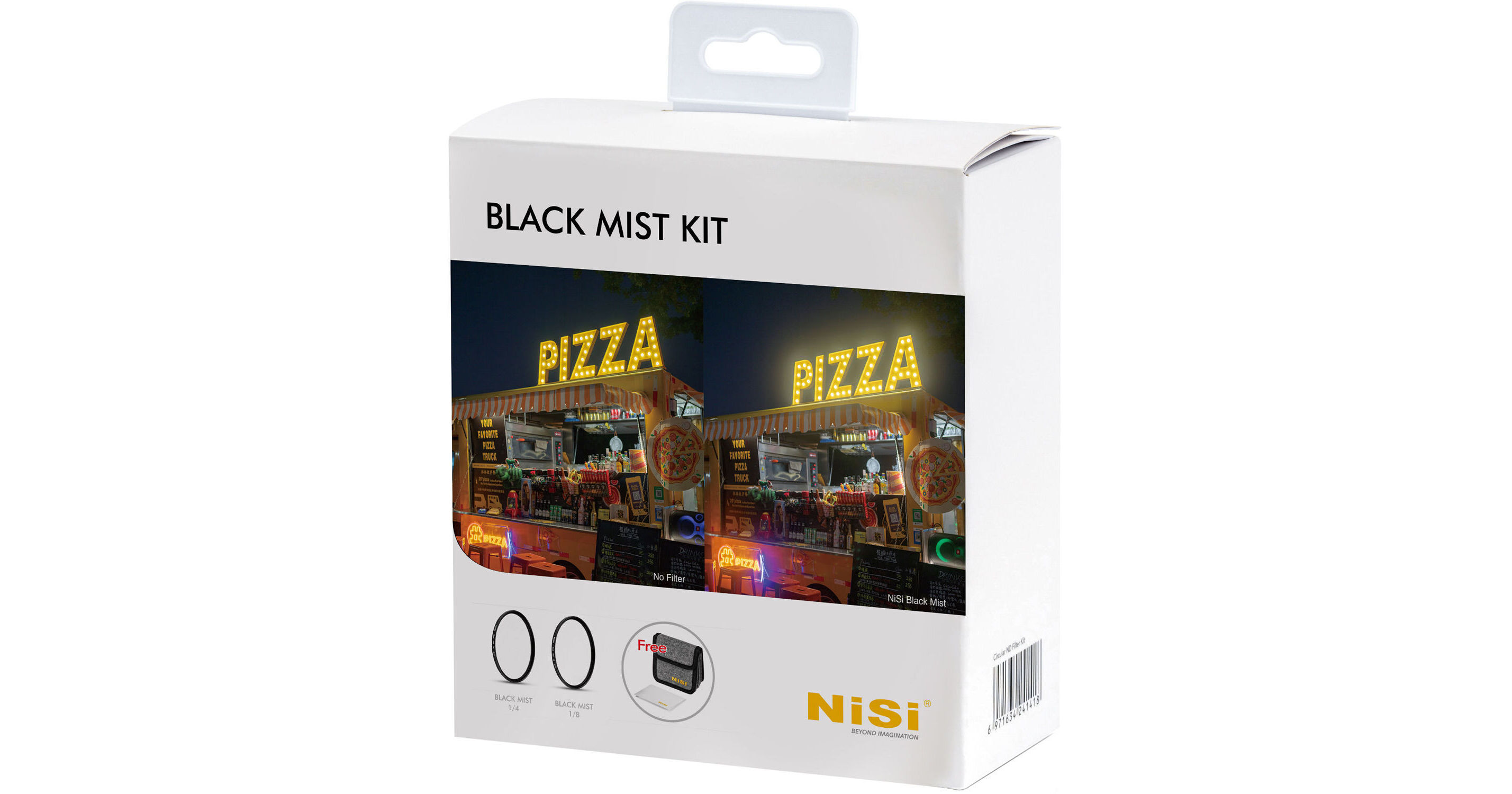 NiSi Black Mist 1/4 and 1/8 Filter Kit NIR-40.5-BLKMISTKIT B&H