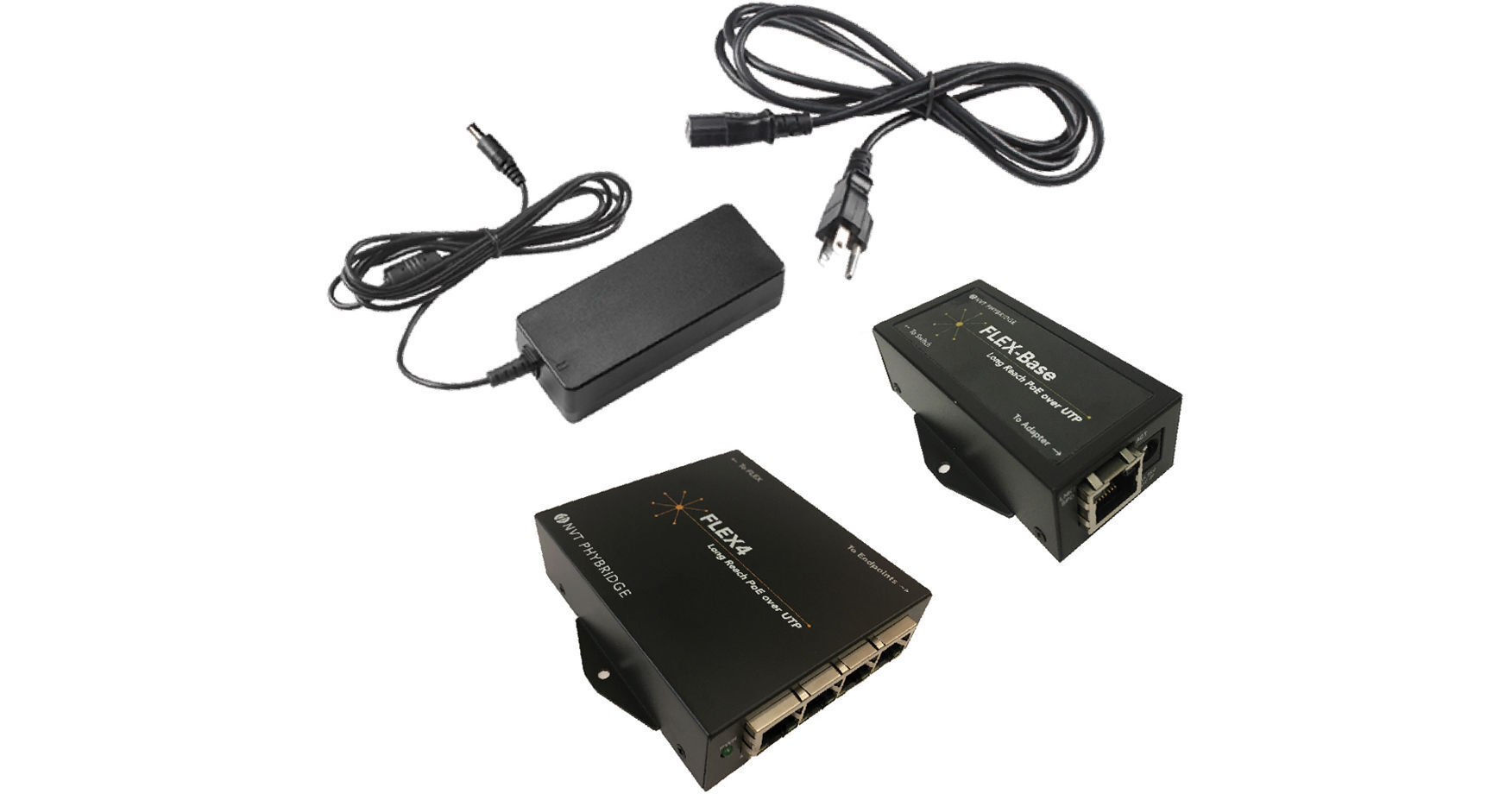 NVT Phybridge 4-Port FLEX Extender Kit NV-FLX-04-XKIT B&H Photo