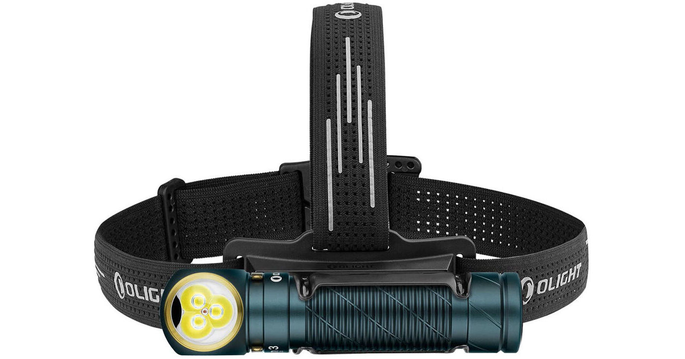 Olight Perun 3 Rechargeable Right-Angle LED PERUN 3DREAM BLUE)